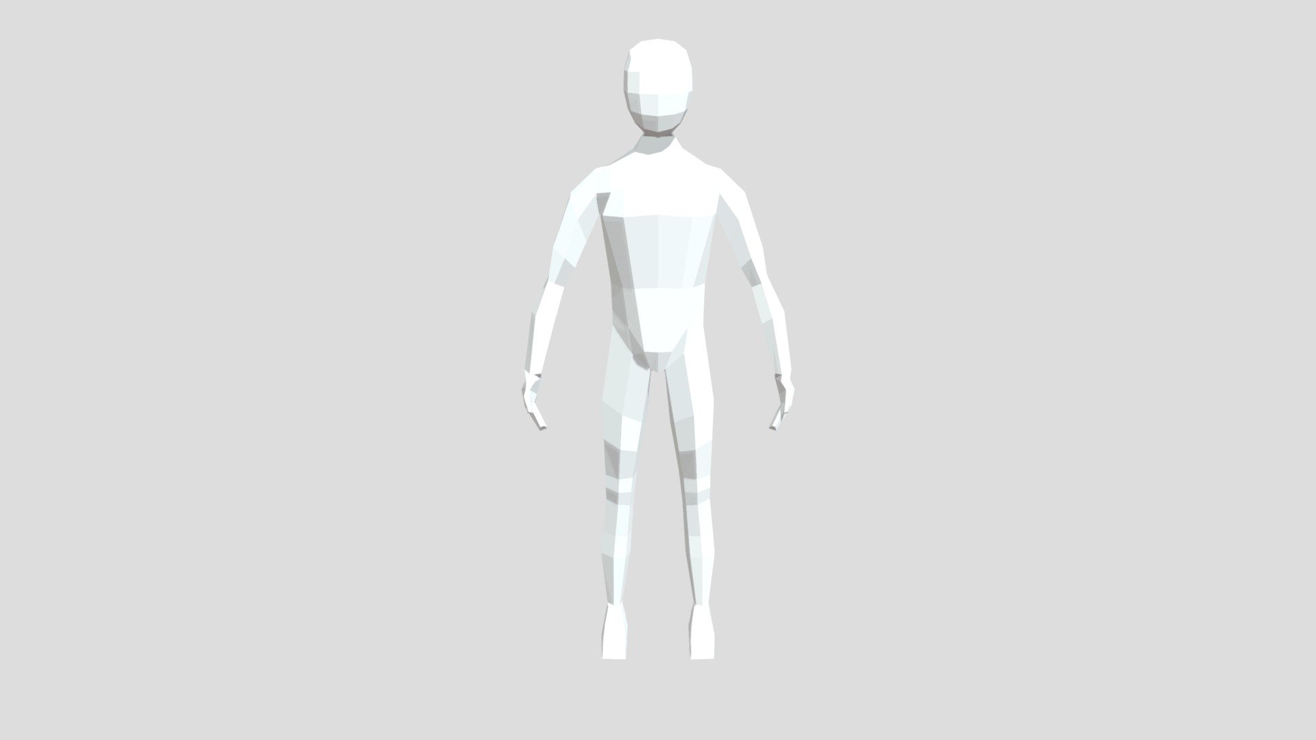 Basic Low Poly Character - Download Free 3D model by Herg [9a34756] - Sketchfab