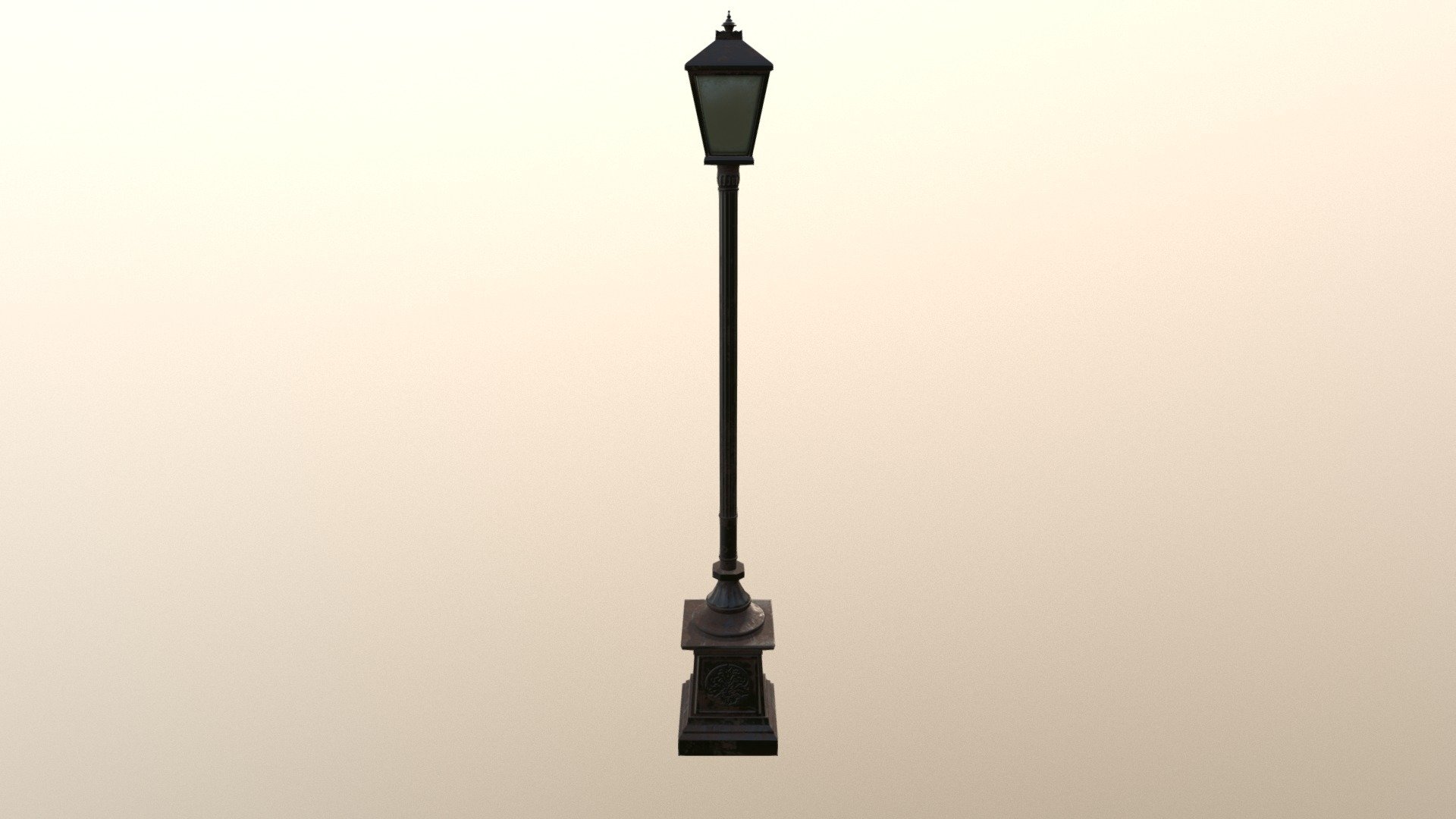 Victorian Lamp - 3D model by KonFrenchy [9a34a0e] - Sketchfab