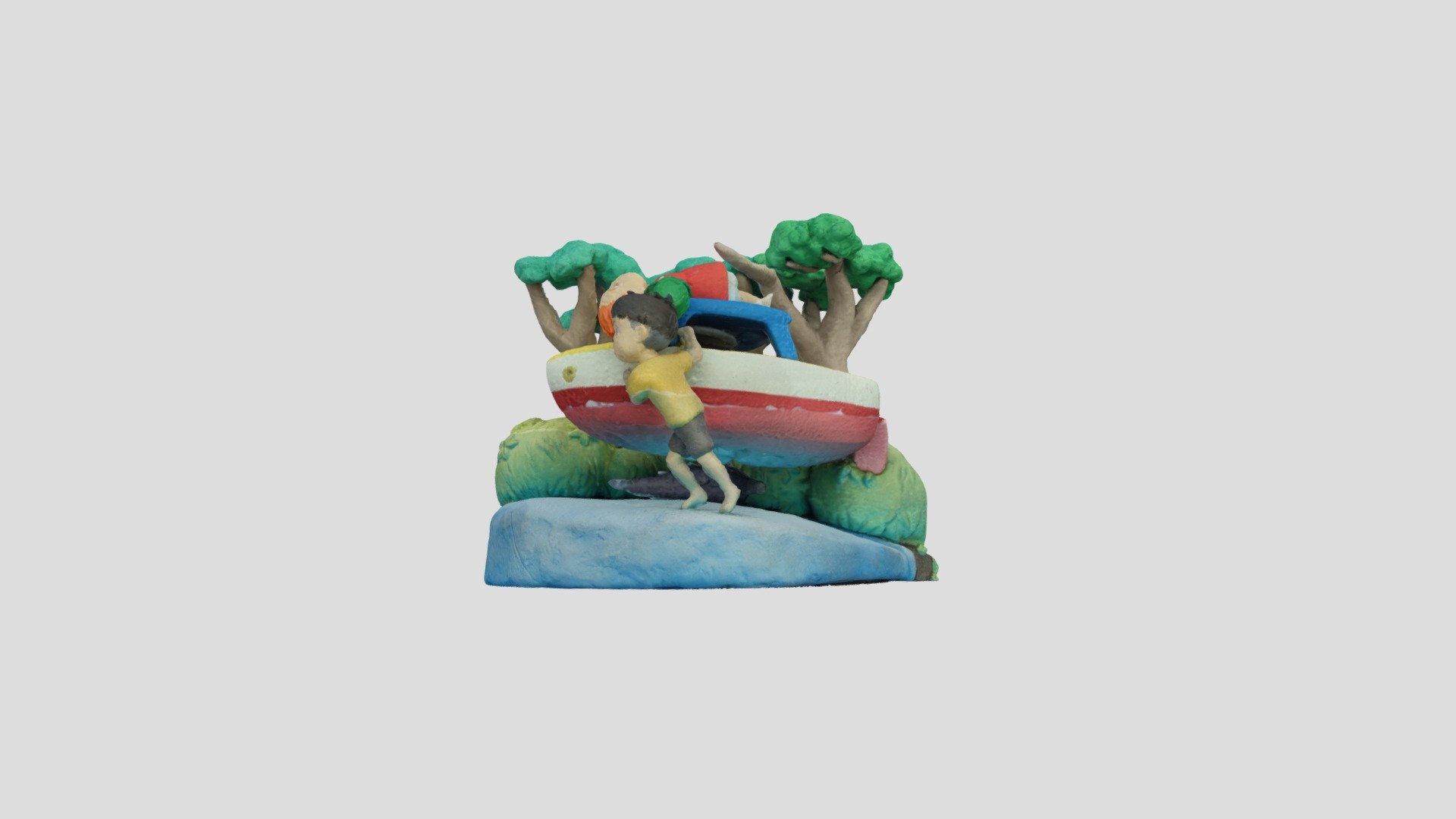 ponyo - Download Free 3D model by shinya (@shinya_) [9a364d1] - Sketchfab