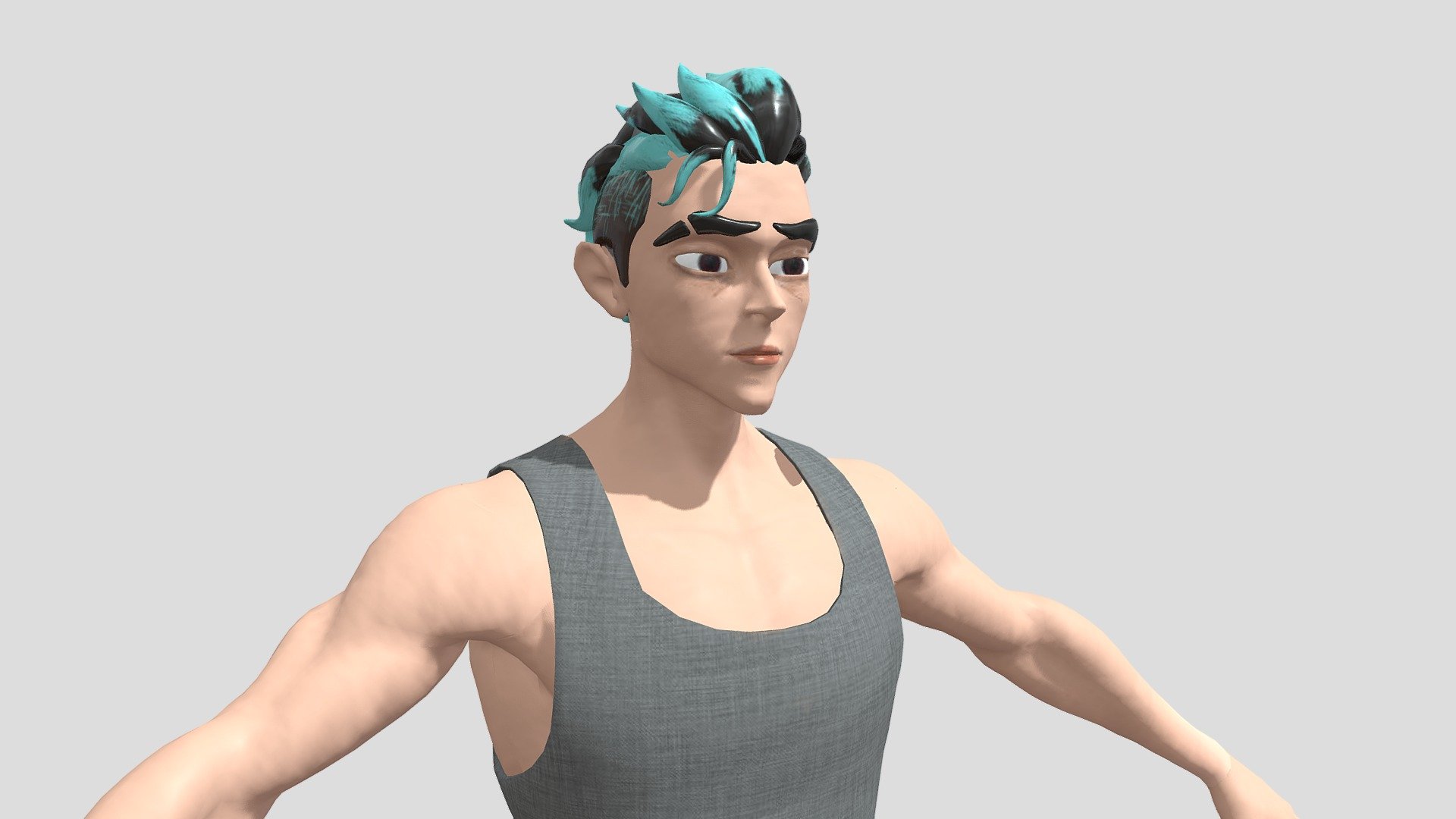 Markof Original Character - 3D model by Artenir [9a36b4d] - Sketchfab