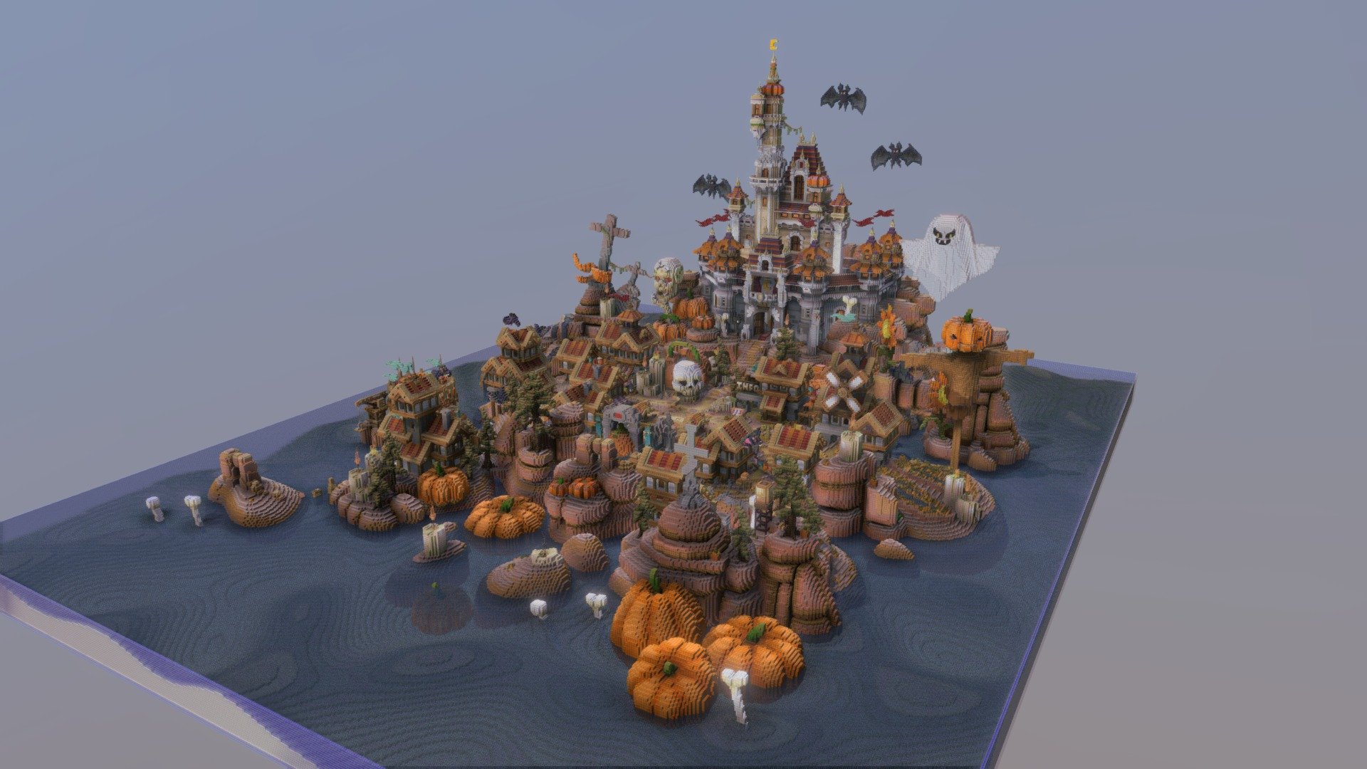 Halloween Wonderland - 3D model by BreadBuilds [9a36bb3] - Sketchfab