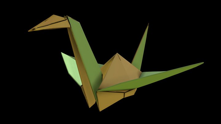 Origami 3D models - Sketchfab