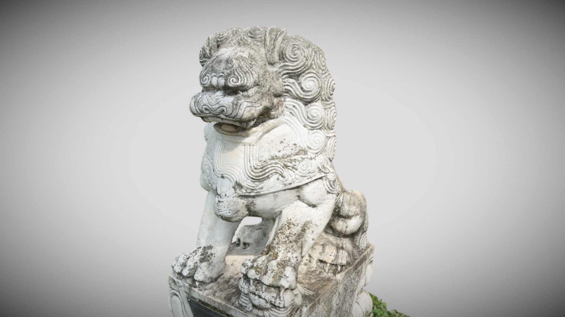 Lion Statue - Download Free 3D model by Migg [9a37f00] - Sketchfab