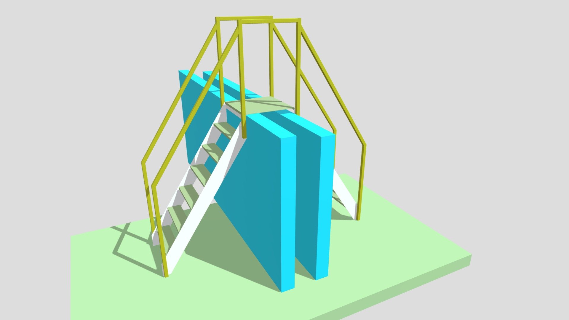 Roof Ladder - Model - Crisci - Meadows - 3D model by JD Stairs ...