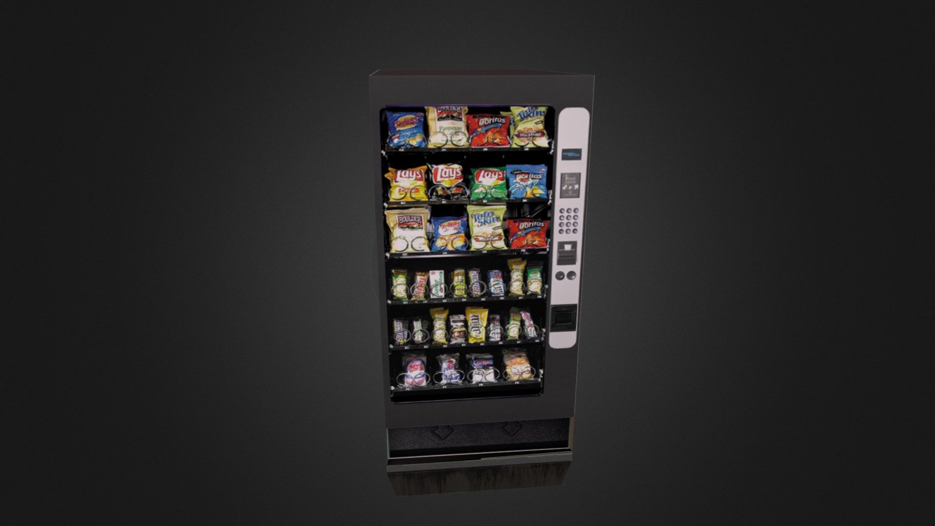 Snack vending machine - 3D model by Atdhe Alimaj (@atdhe.alimaj ...