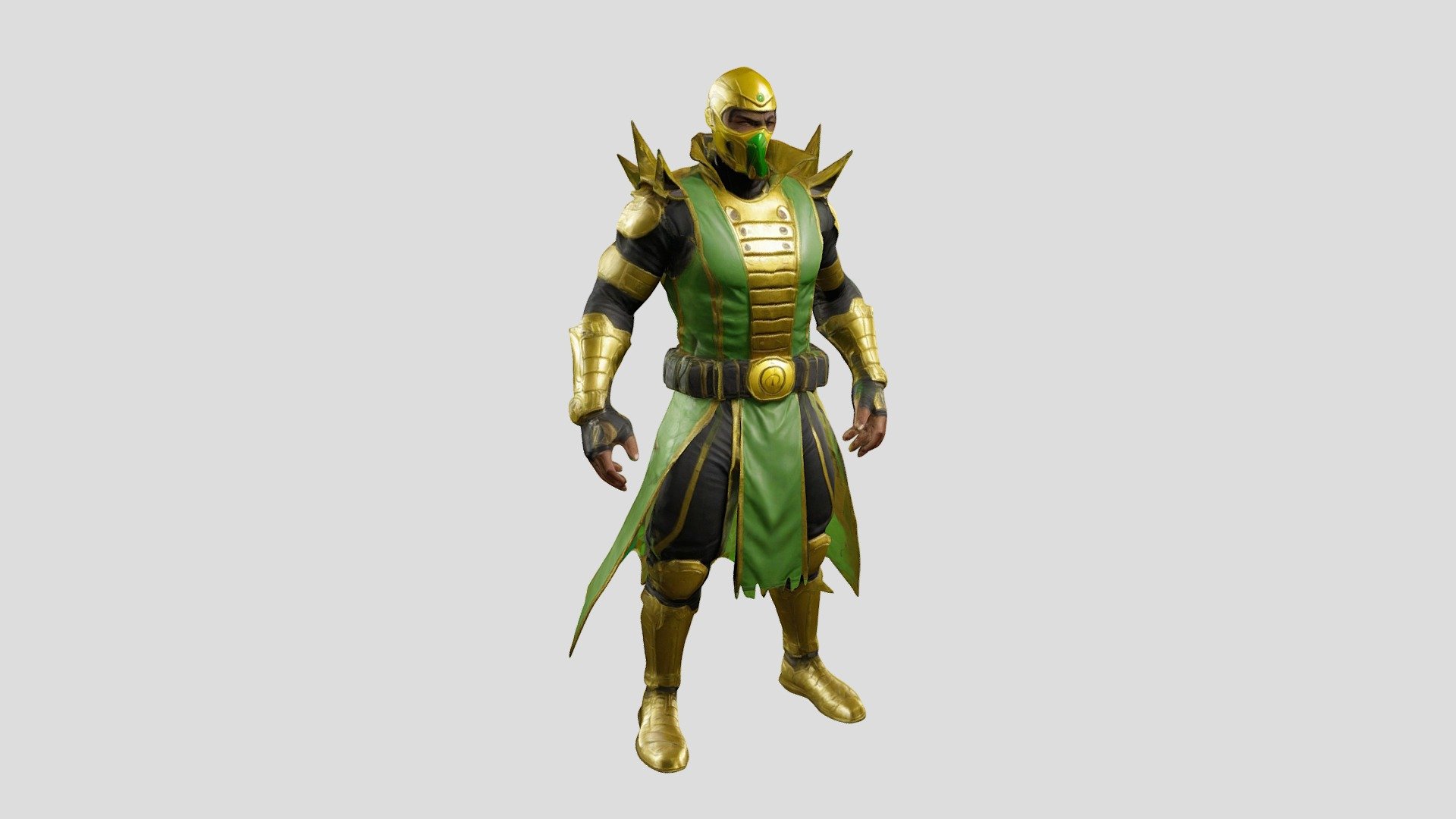 Fantasy Fighter - Download Free 3D model by illustros [9a3b717] - Sketchfab