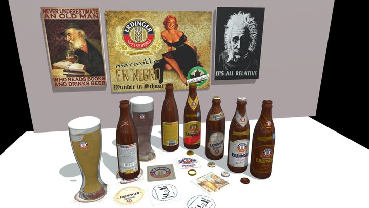 German-beer 3D models - Sketchfab