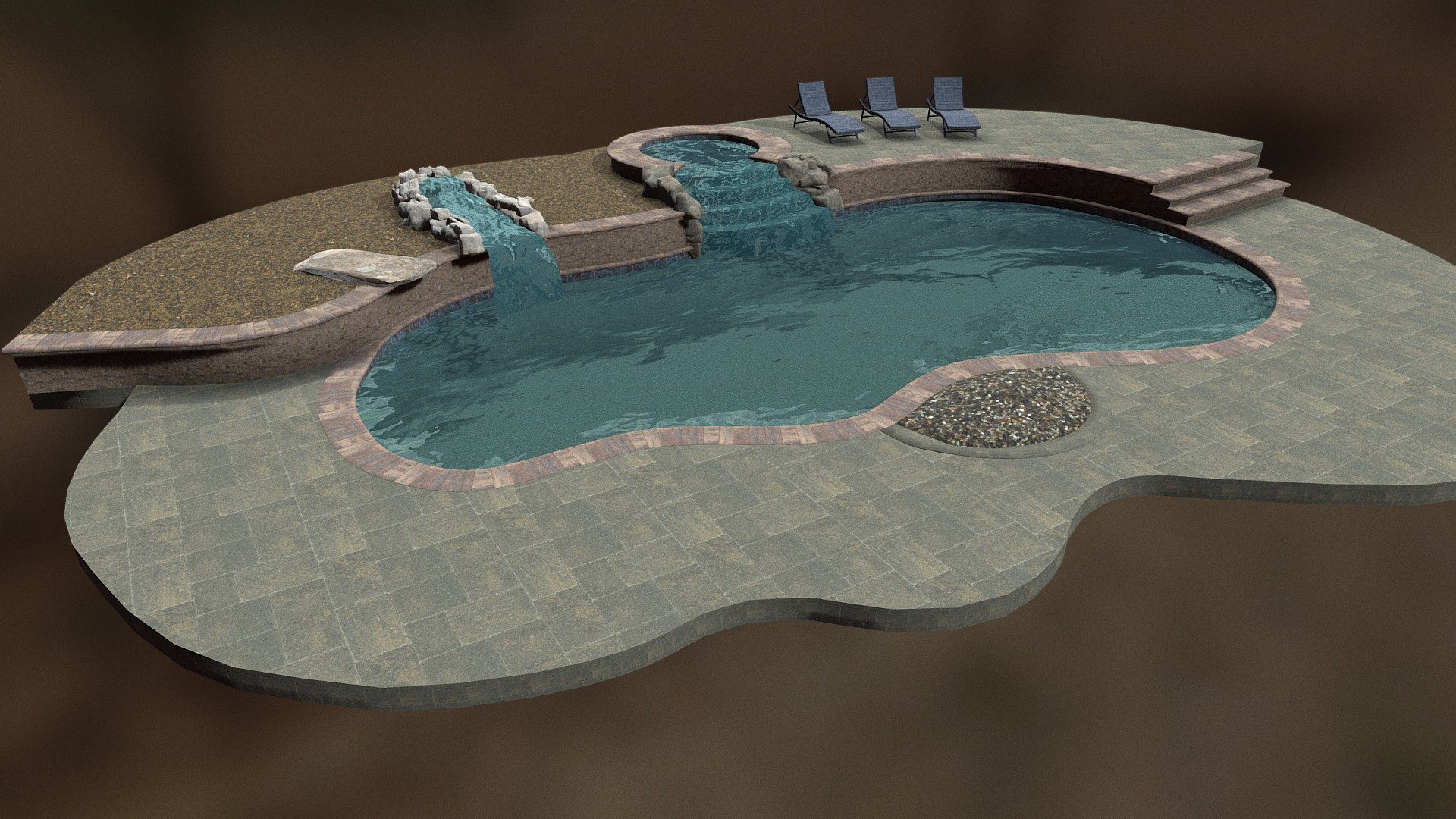 Dream Pool: Harvest - 3D model by POOLCORP [9a3d6ec] - Sketchfab