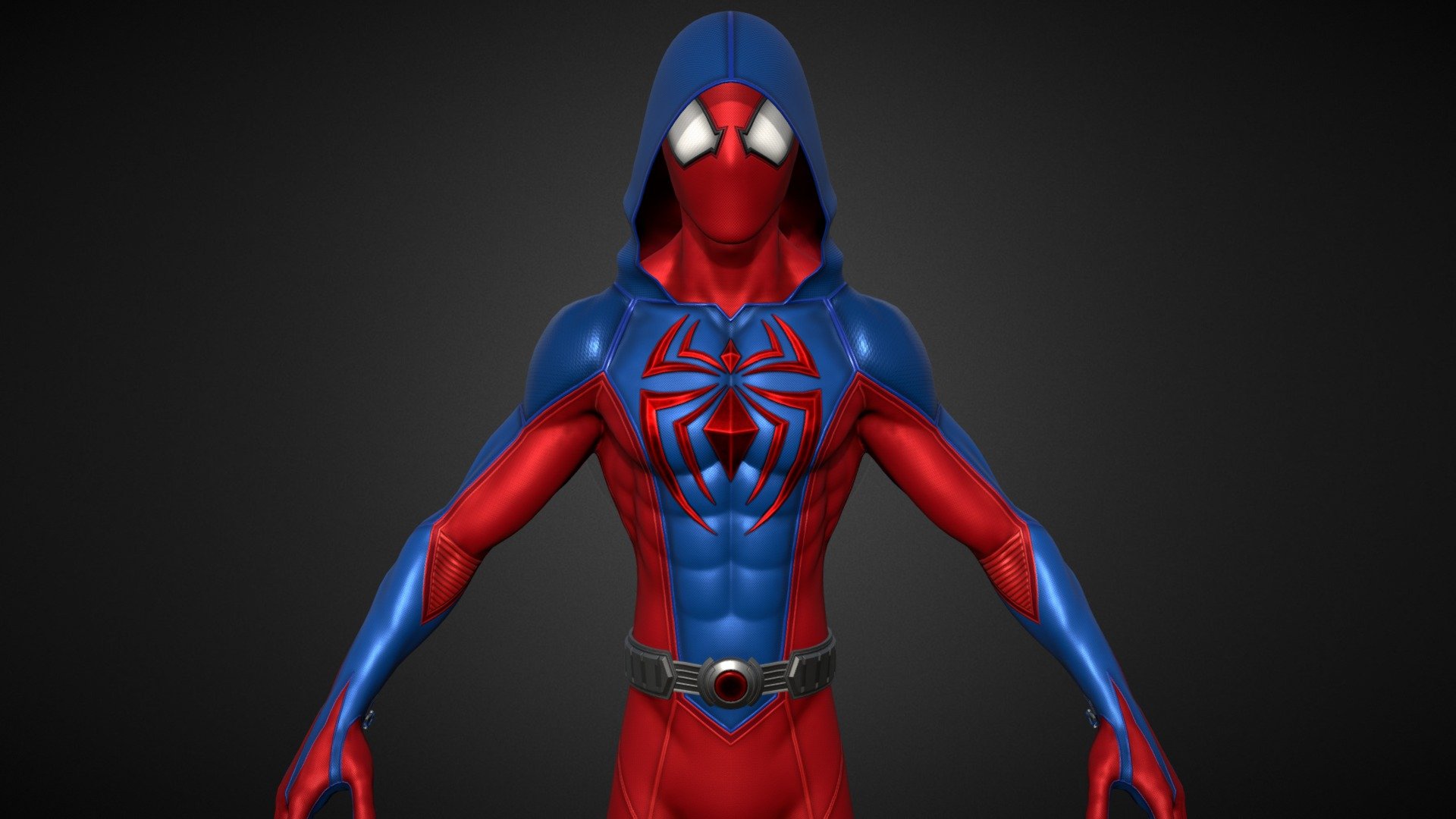 SPIDER-MAN SCARLET III - Buy Royalty Free 3D model by AFSHAN ALI ...