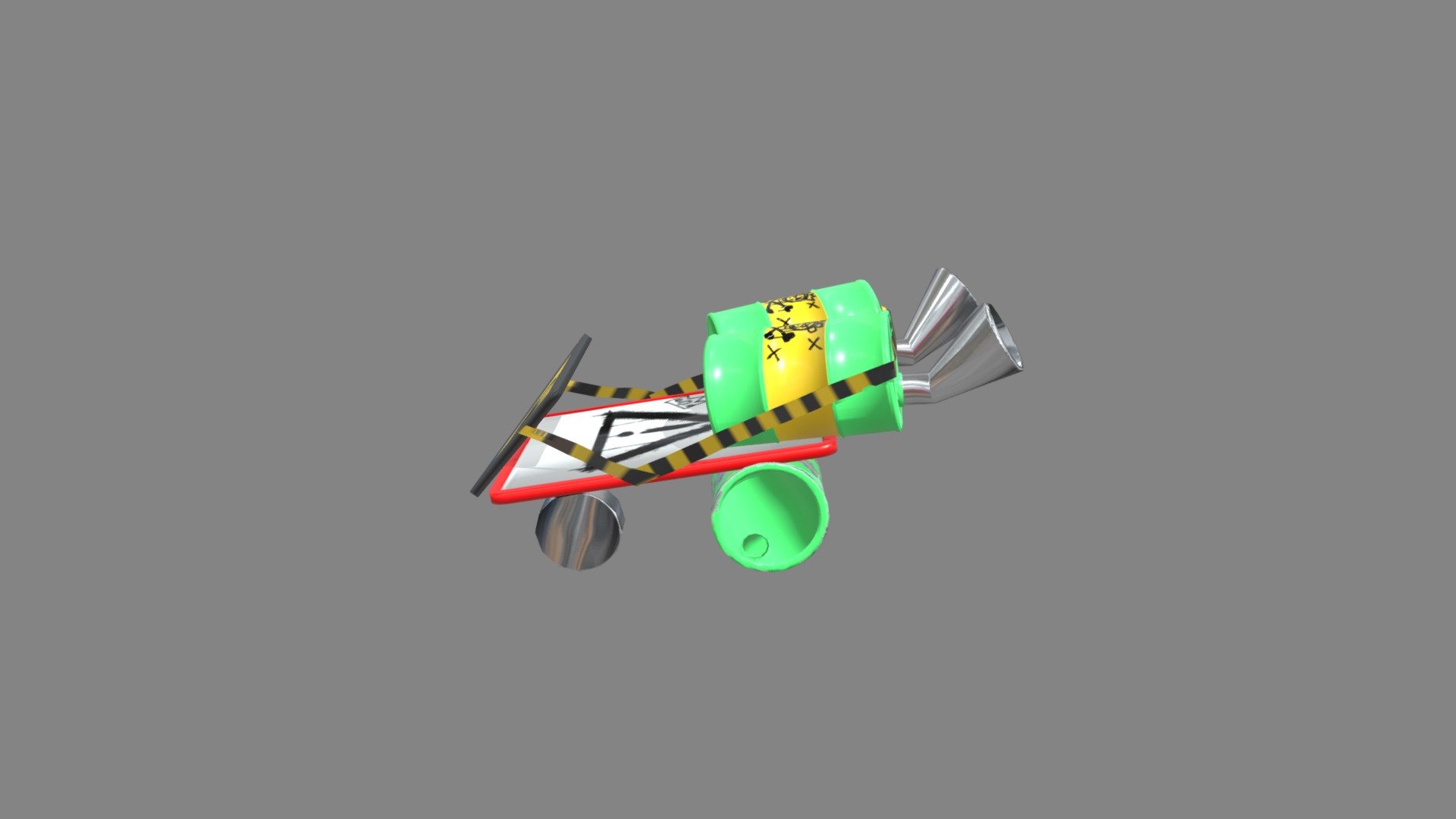 Angry Birds Go! inspired Cart - 3D model by Azirohellhound [9a3e175 ...