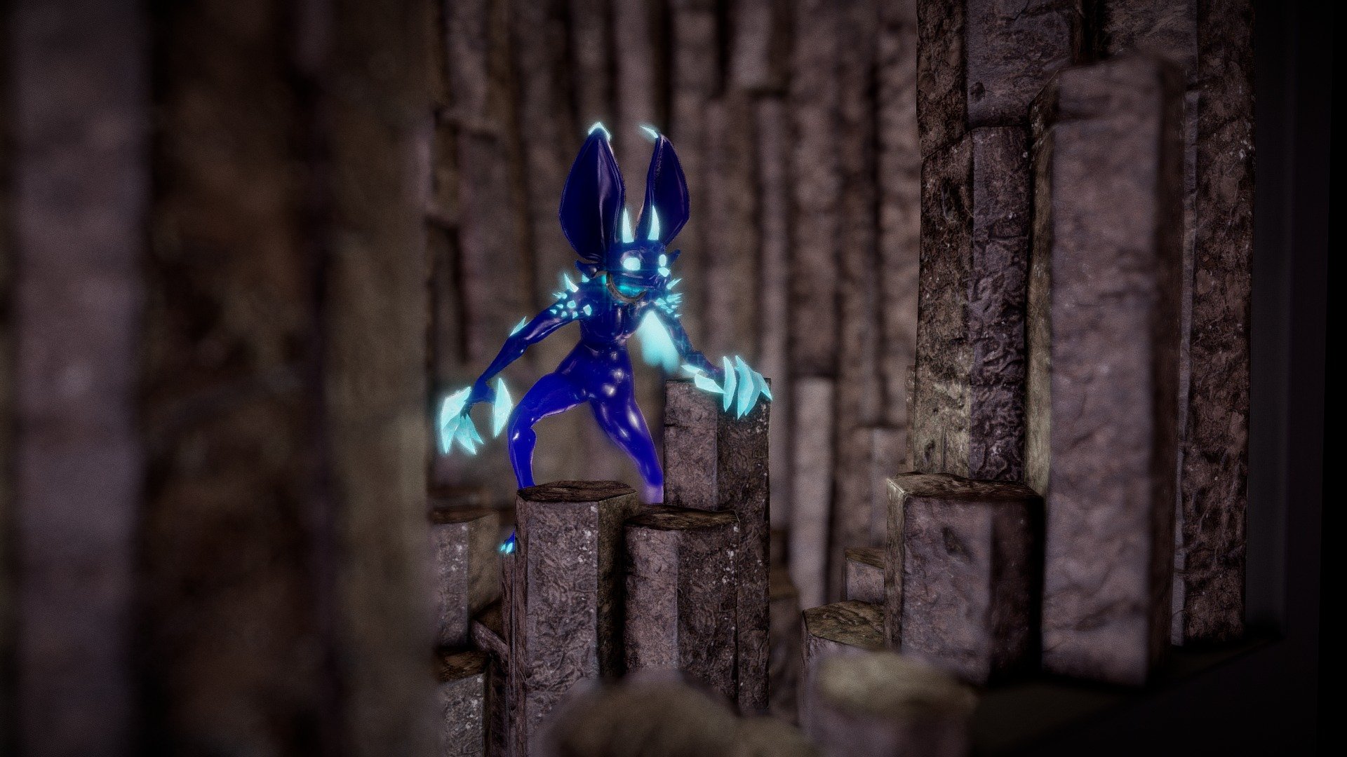 Crystal Imp - 3D model by L.u.X [9a3f62b] - Sketchfab