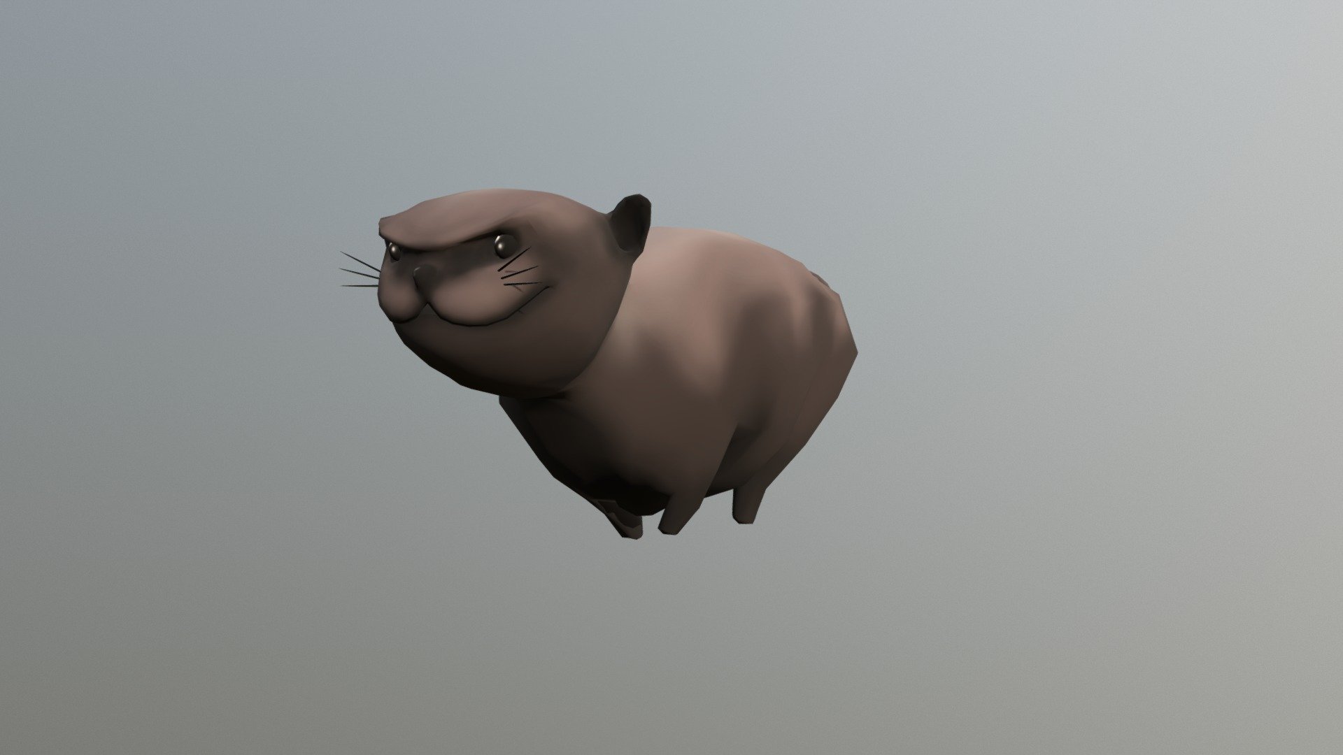 Fat Cat - 3D model by Jenny L (@Chaug) [9a40f60] - Sketchfab