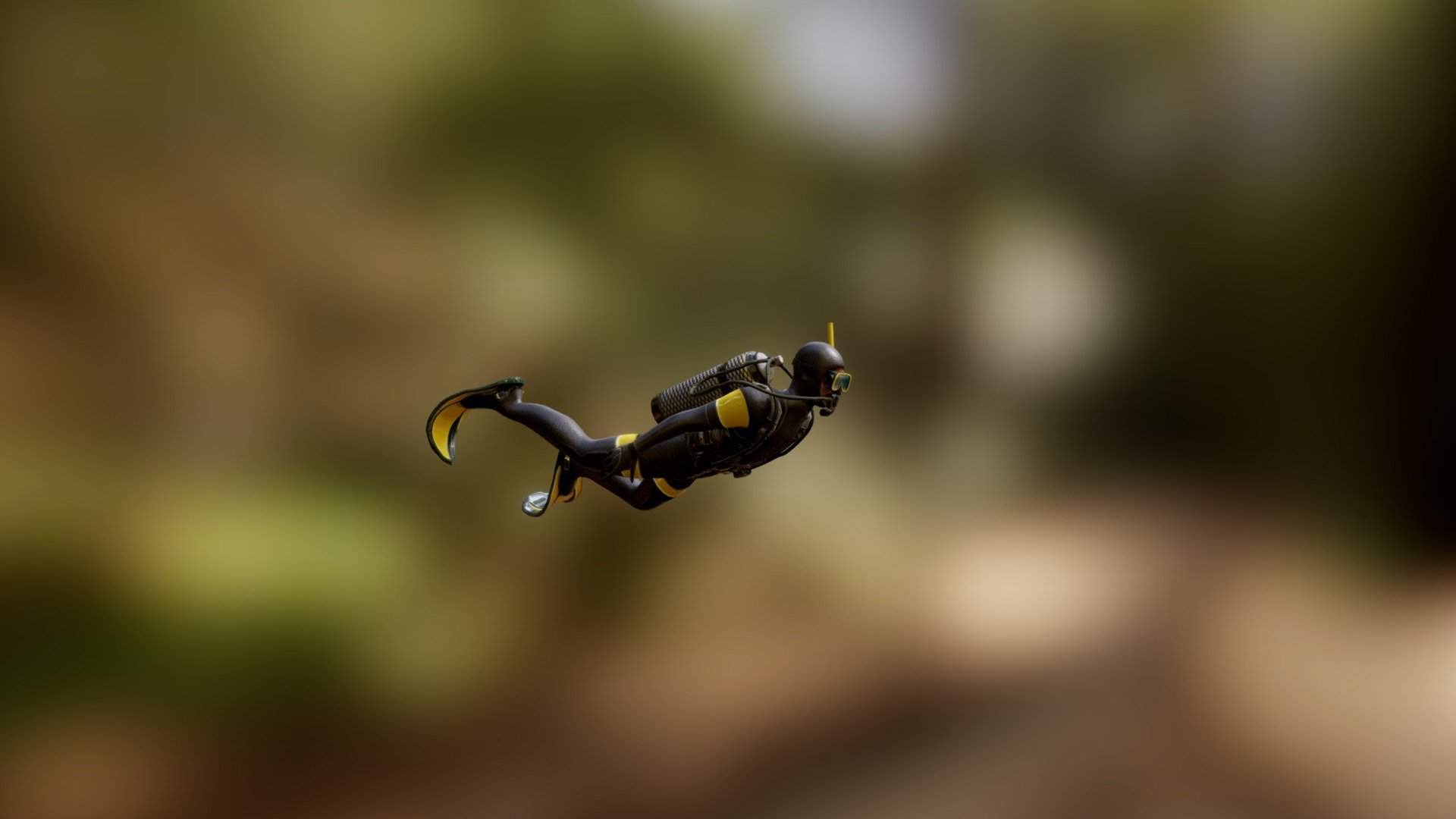 Diver - Download Free 3D model by ucdavisterc [9a41525] - Sketchfab
