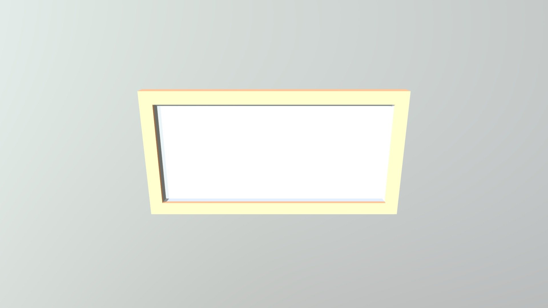 Rectangular Mirror - 3D model by honestdan [9a42ca1] - Sketchfab