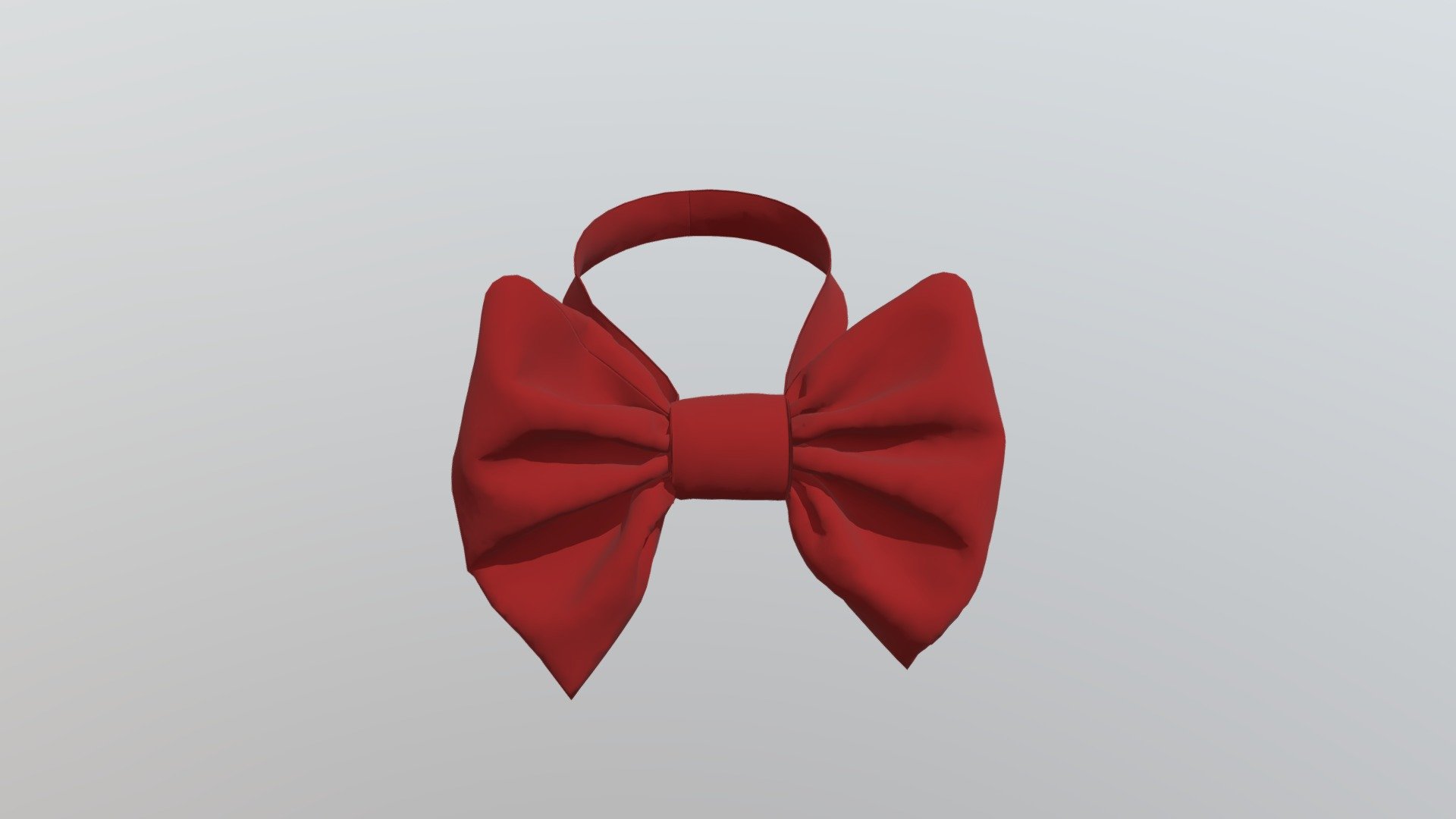 Red Bow tie - Download Free 3D model by Obridje [9a44b1c] - Sketchfab