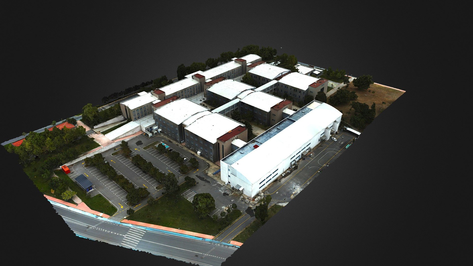 5-YTÜ Davutpaşa / İnşaat Fakültesi - 3D model by Havadan Harita ...
