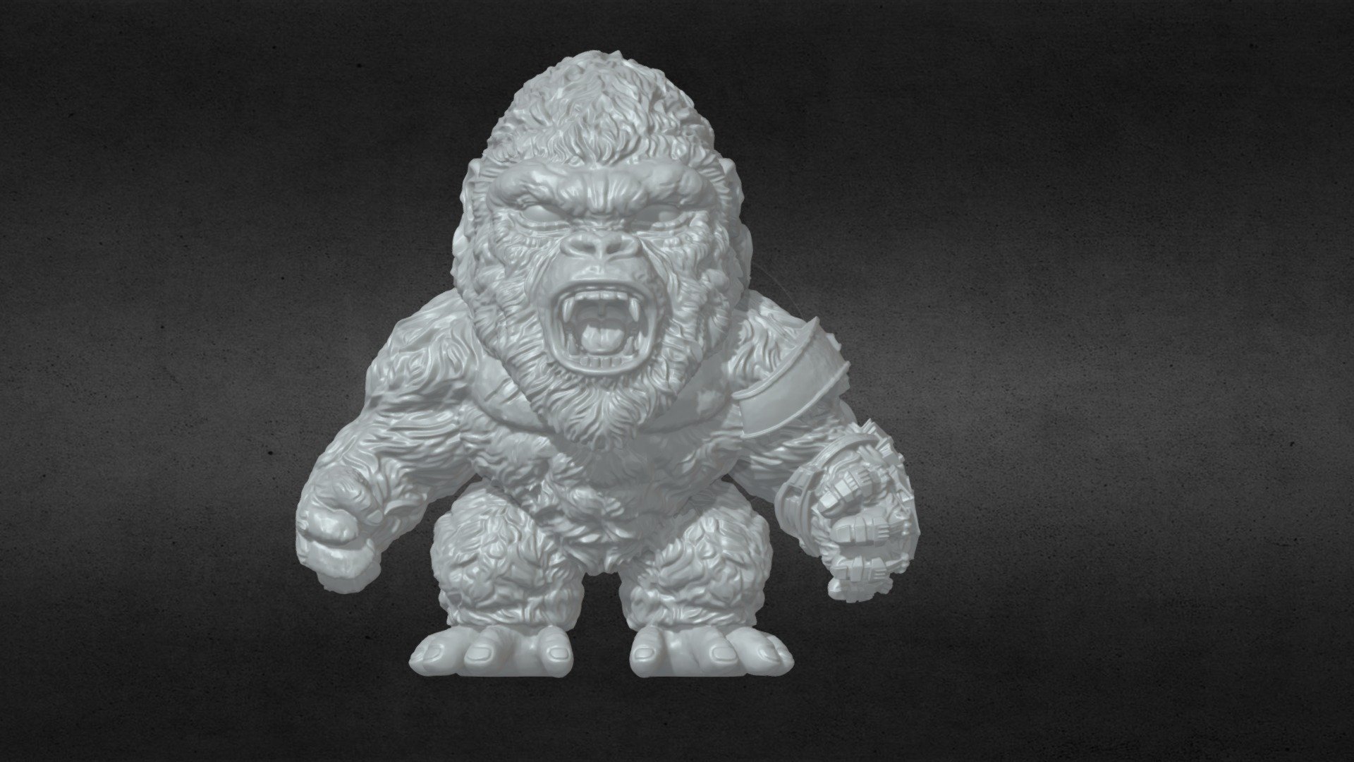 CHIBI KONG - 3D model by Cong.Duy.Thuong [9a46acf] - Sketchfab