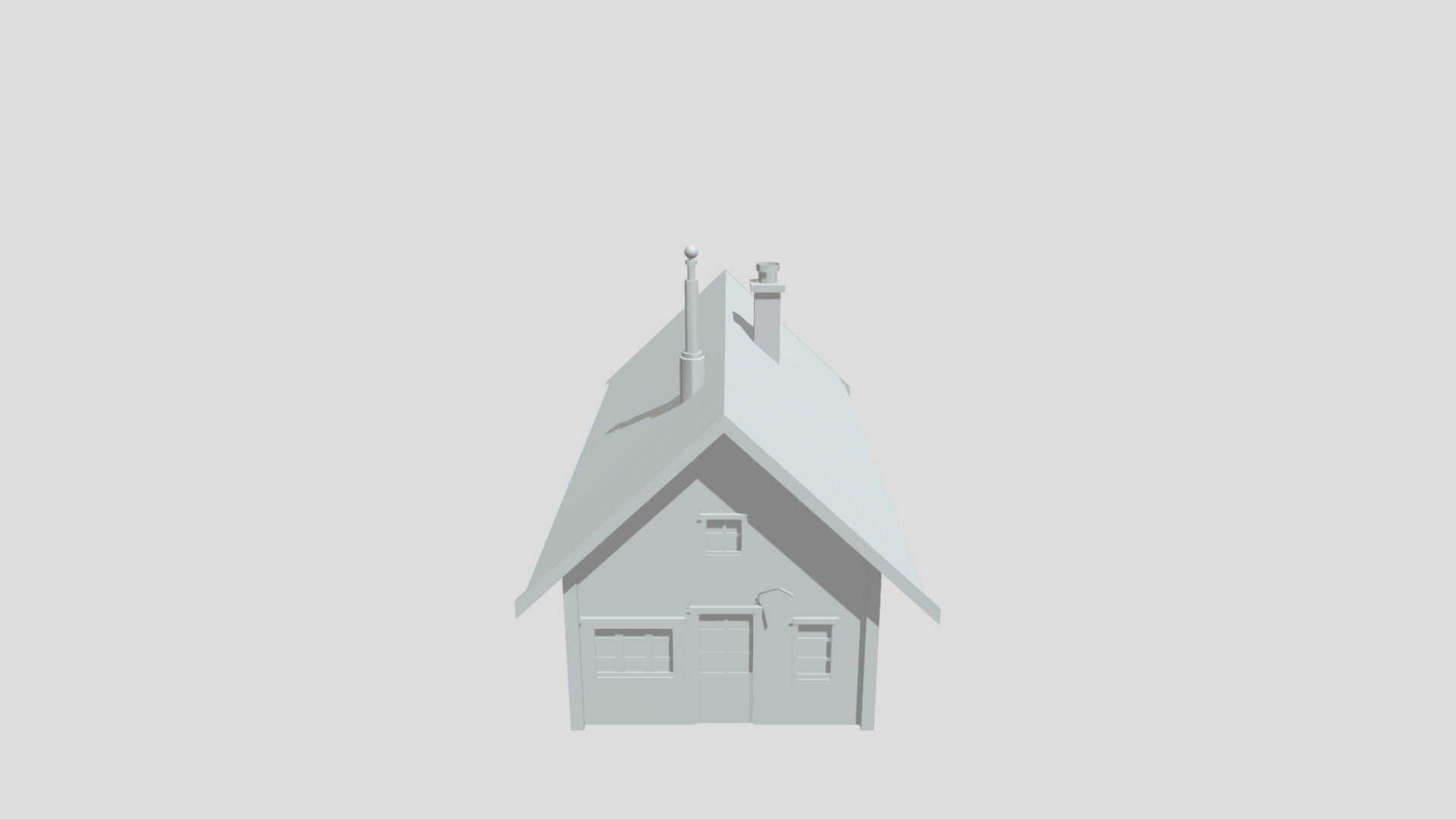 1ISP24N_ Geldof_ Xander_ House Model - Download Free 3D model by Xander ...