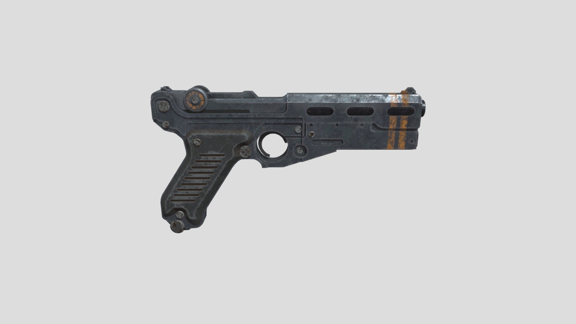 Low-poly pistol - 3D model by LuganQQ (@lugan2356) [9a47b20] - Sketchfab