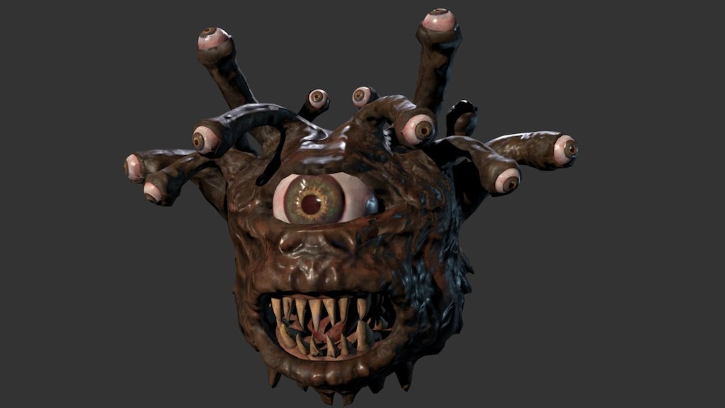 Beholder - 3D model by tylerlherring [9a47e51] - Sketchfab