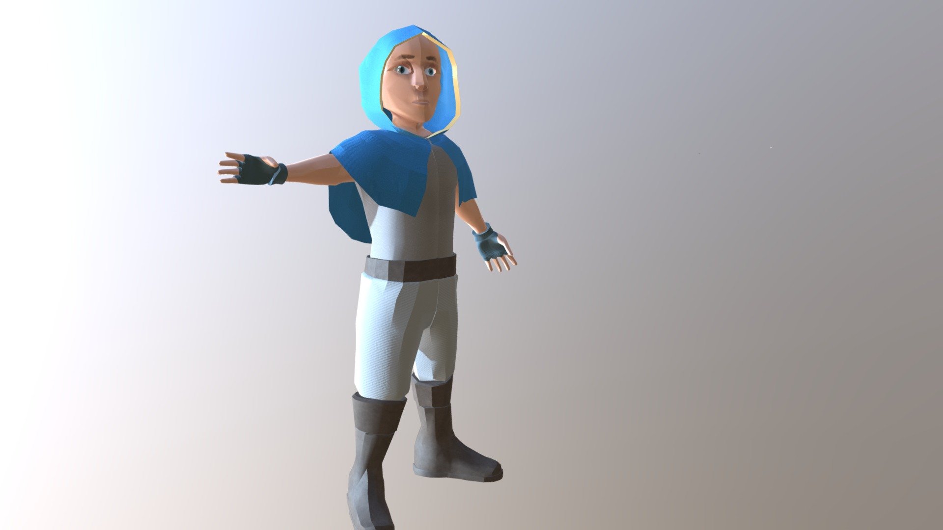Posed Character - 3D model by JasonWaters [9a48834] - Sketchfab