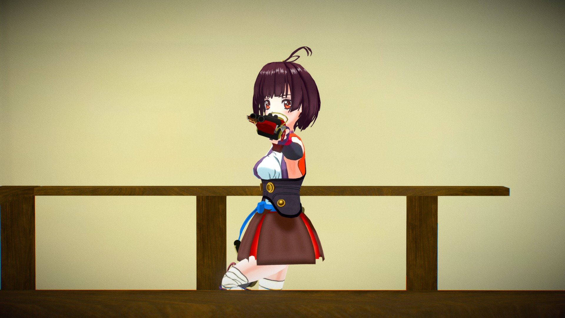 Kabaneri_Mumei - 3D model by Ry0ya [9a48dac] - Sketchfab