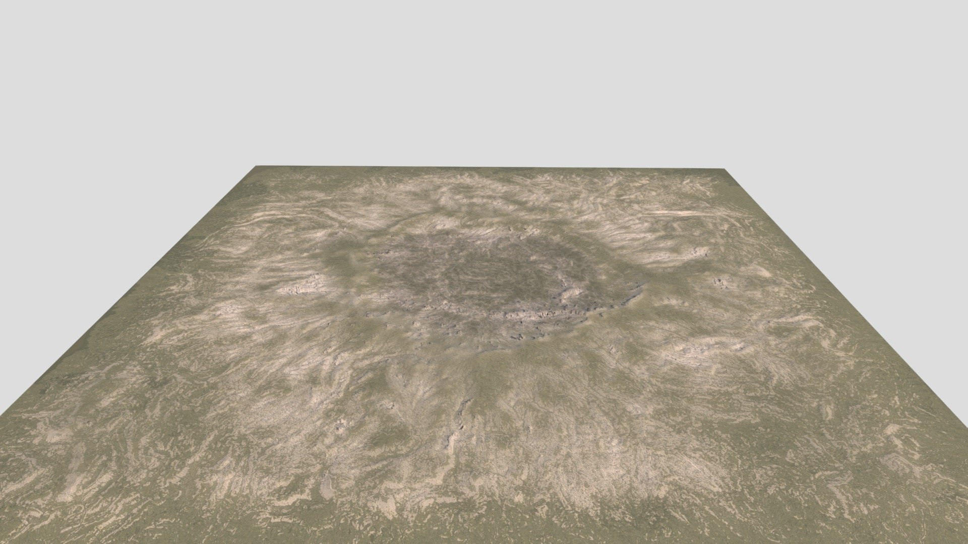 Volcano_ Flat_Terrain Version 10 - Buy Royalty Free 3D model by ...