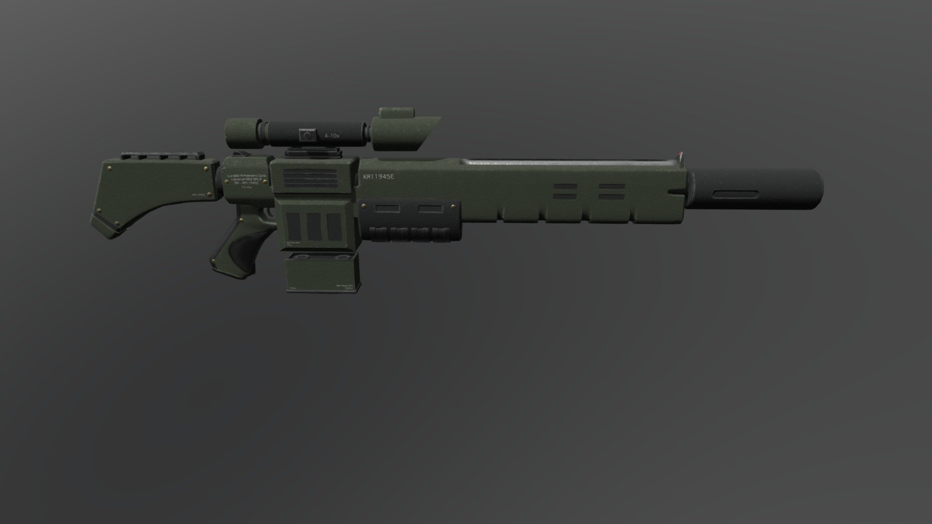 Lazarus Energy DMLR - 3D model by asmosia [9a4c470] - Sketchfab