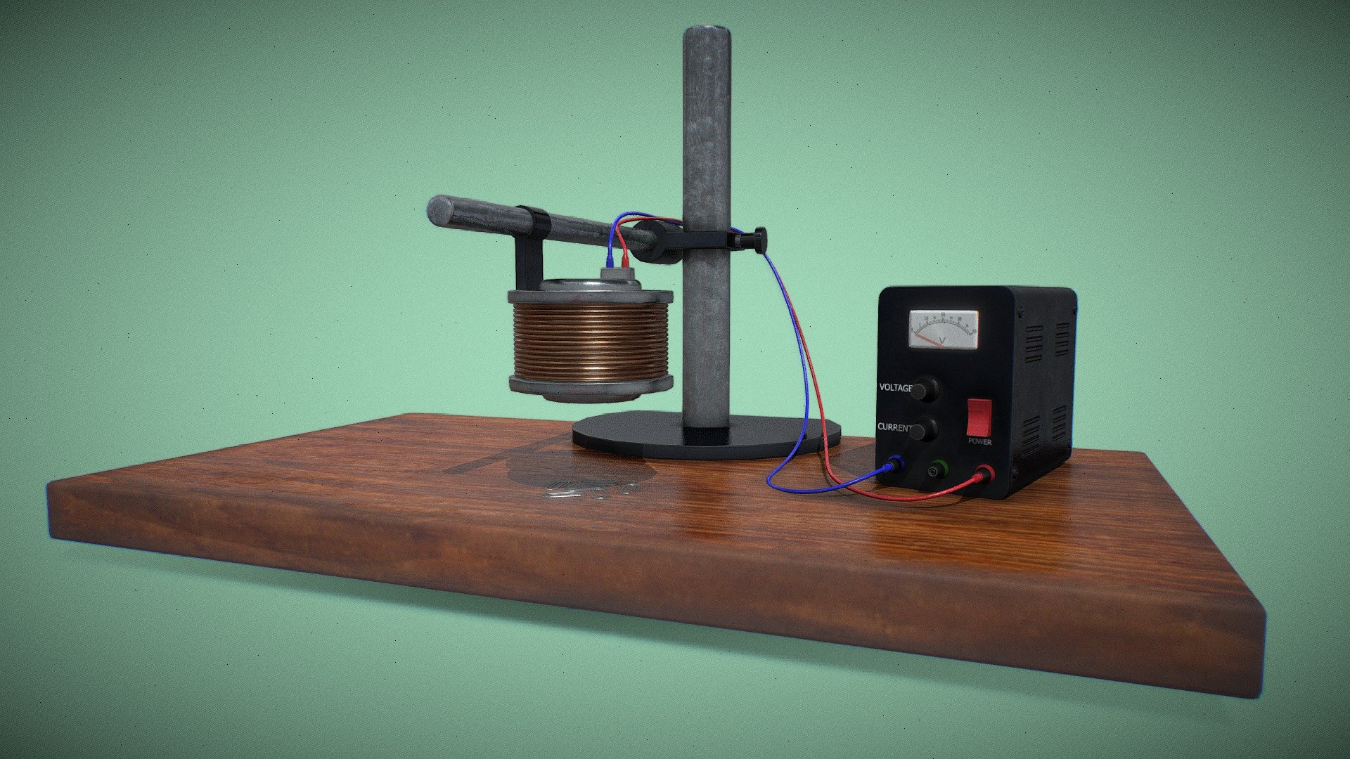 Electromagnet - 3D model by arloopa [9a4cac2] - Sketchfab