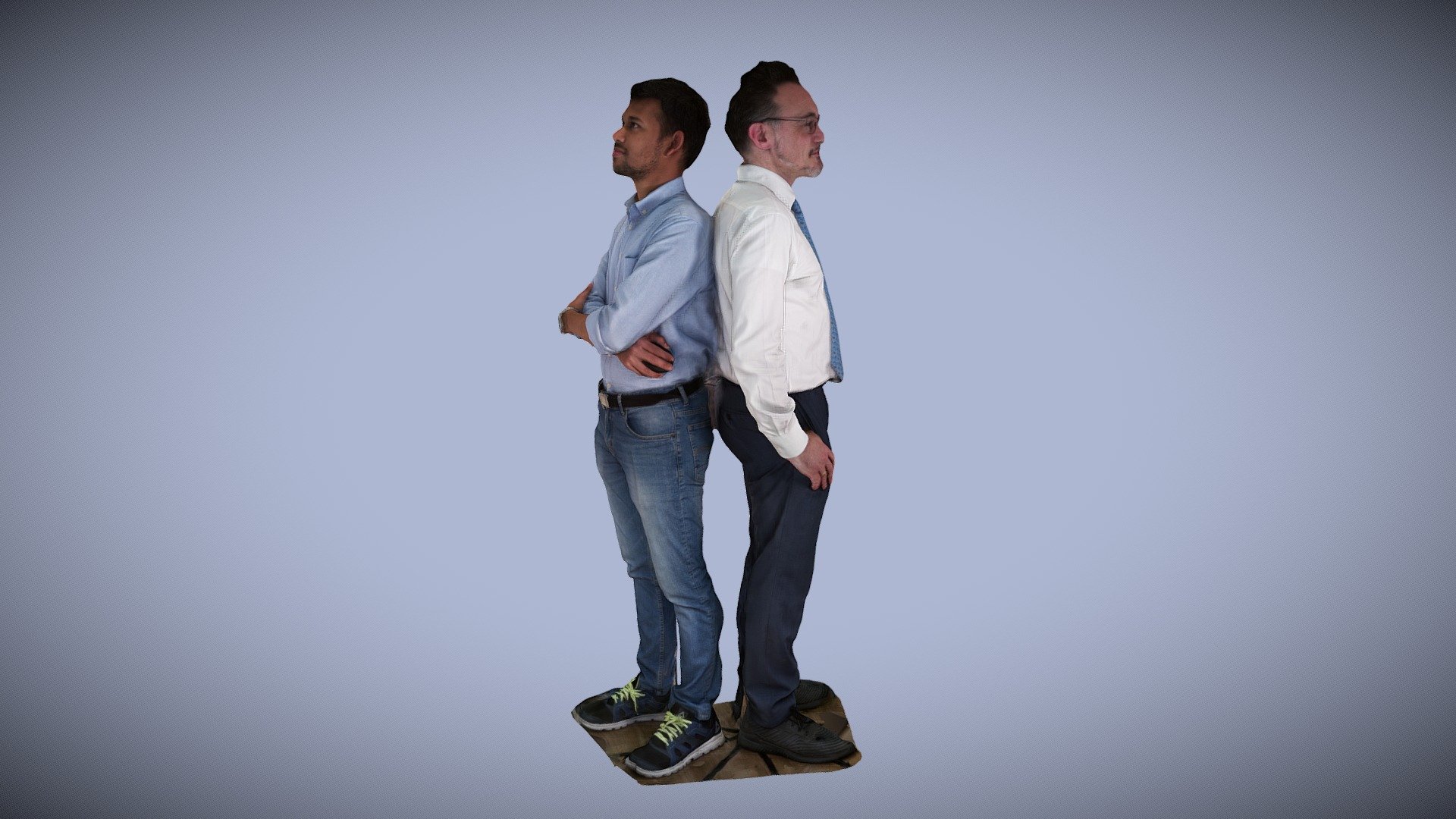 two men - 3D model by Koto3D Stephane Vogley (@sayavog) [9a4d526 ...