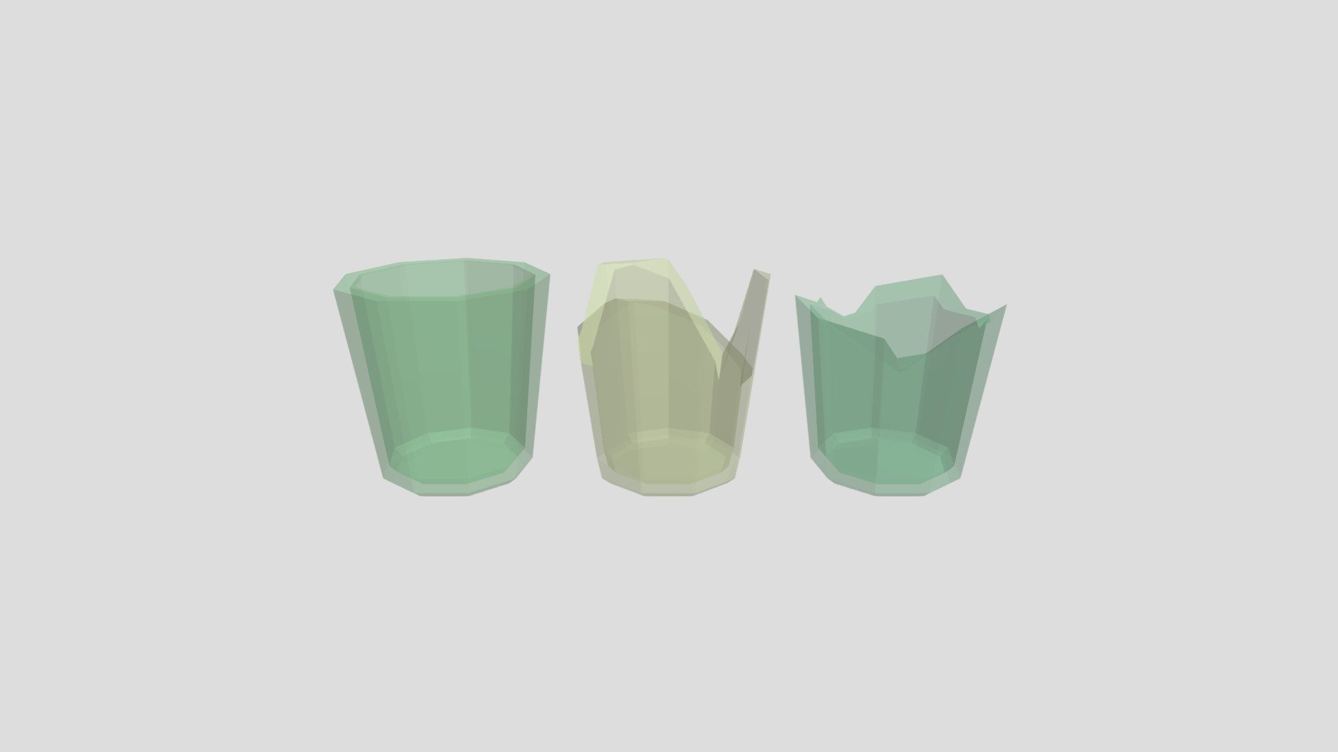 Broken Glass Set – PBR Prop - Download Free 3D model by Riccardo Berti ...