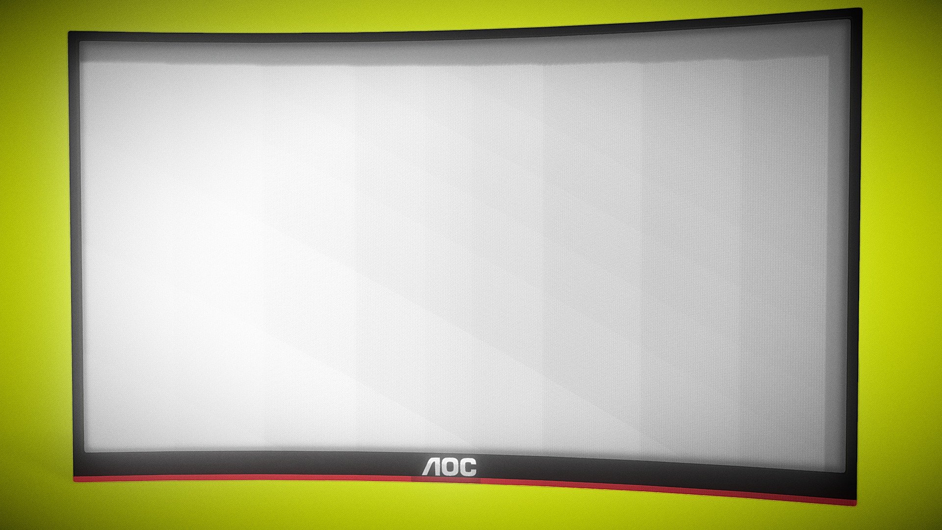 AOC Curverd Monitor - 3D model by scorp (@sumanthsshet) [9a4d92c ...