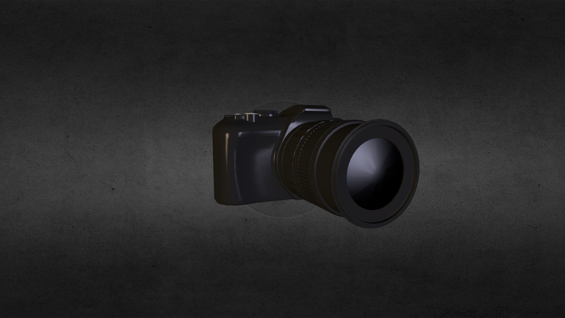 DSLR Digital Camera - 3D model by ChrisChalaire [9a4e170] - Sketchfab