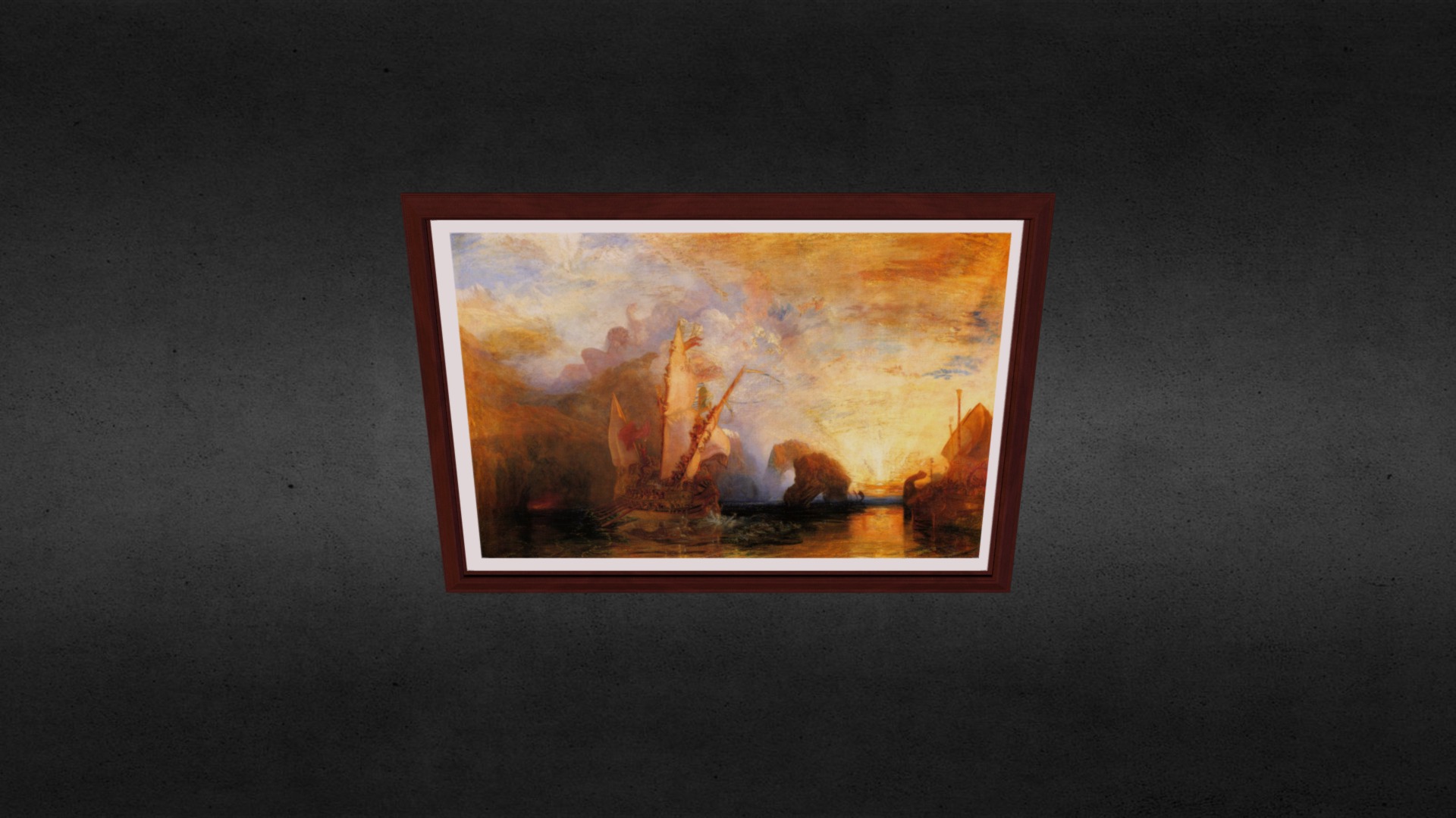Ulysses deriding Polyphemus by J.M.W Turner - 3D model by x+ b.i ...