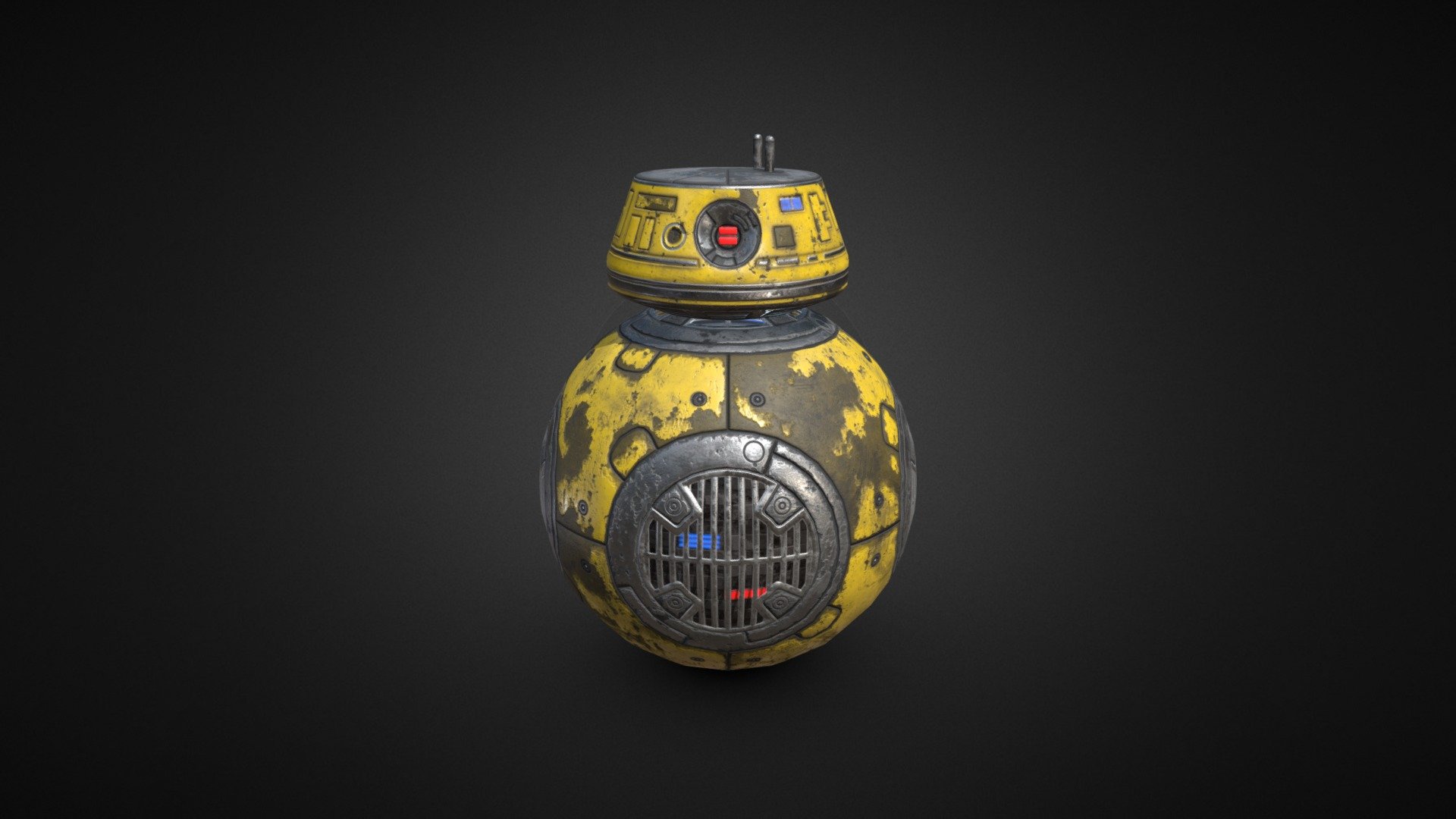 BB9 DROID - 3D model by Stanislav_SP (@Karyas) [9a4eb77] - Sketchfab
