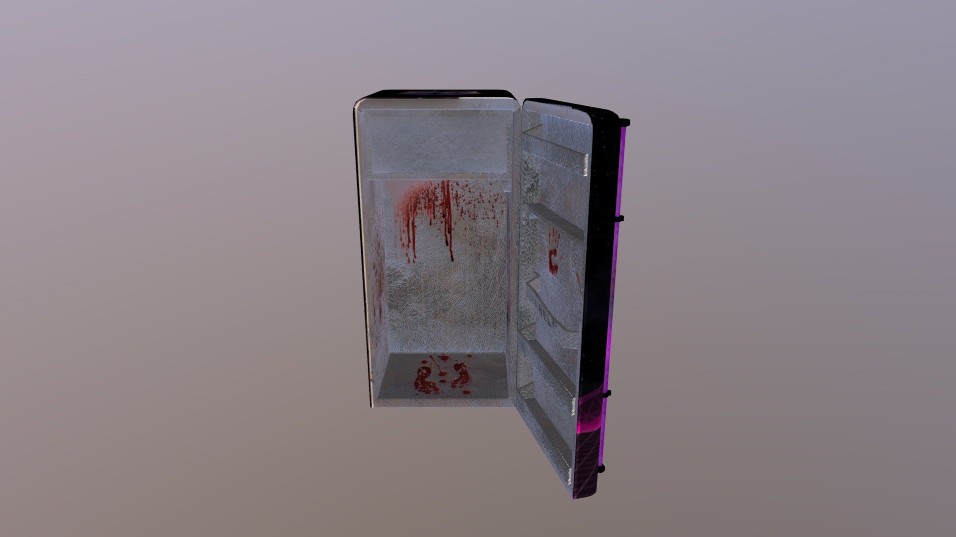 Rusty Winter Fridge - 3D model by Adamand [9a4f661] - Sketchfab
