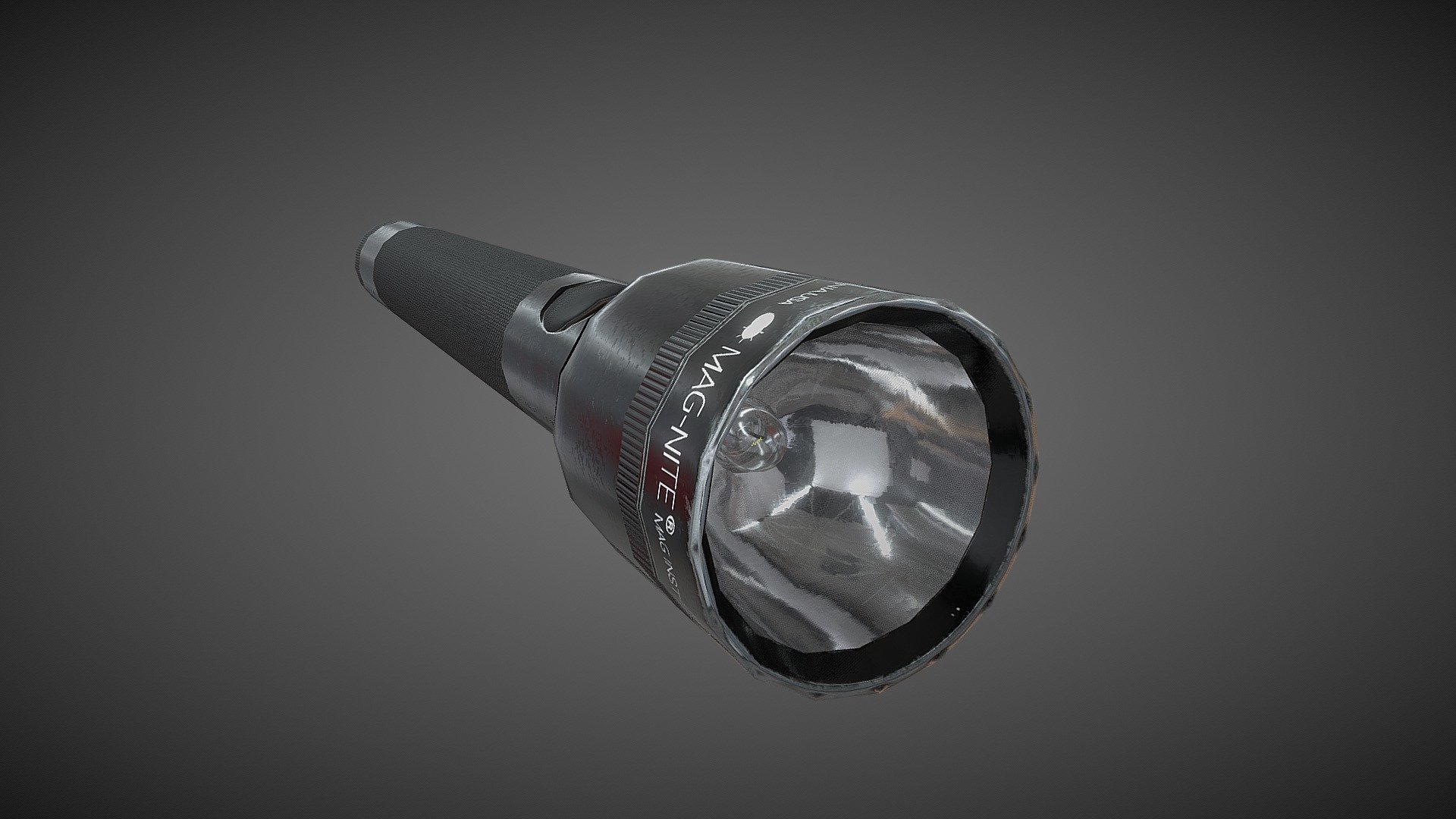 Mag Nite - Baton Style Flashlight - Buy Royalty Free 3D model by Silver ...
