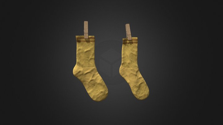 Socks 3D models - Sketchfab