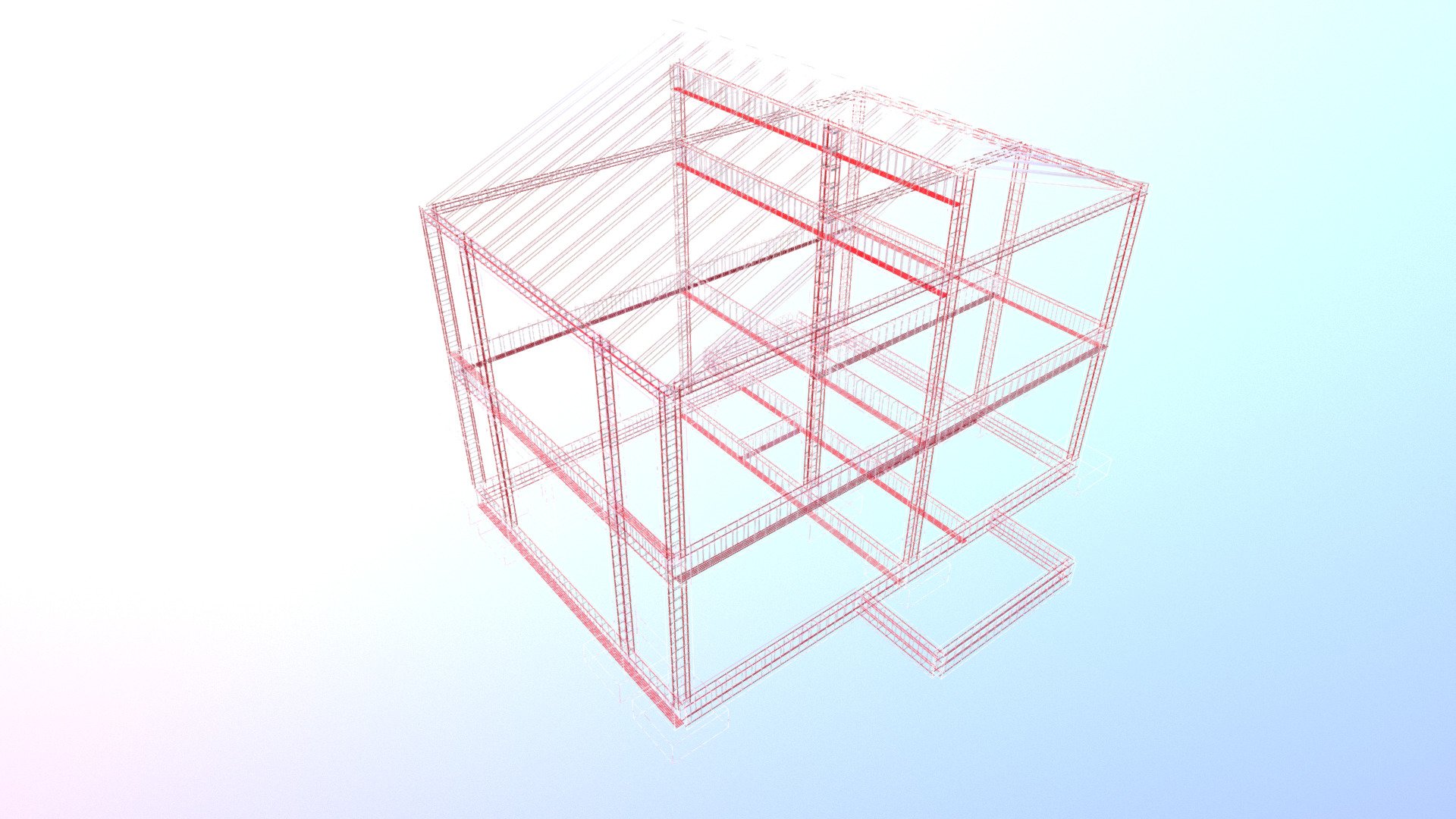2 Storey RC Structure Assessment (Job N13) - 3D model by MA StruTec ...