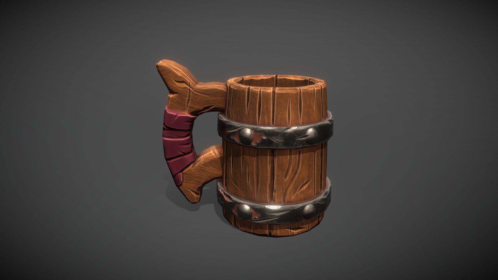 Stylized Mug - 3D model by Hiskell_Savannah [9a51725] - Sketchfab
