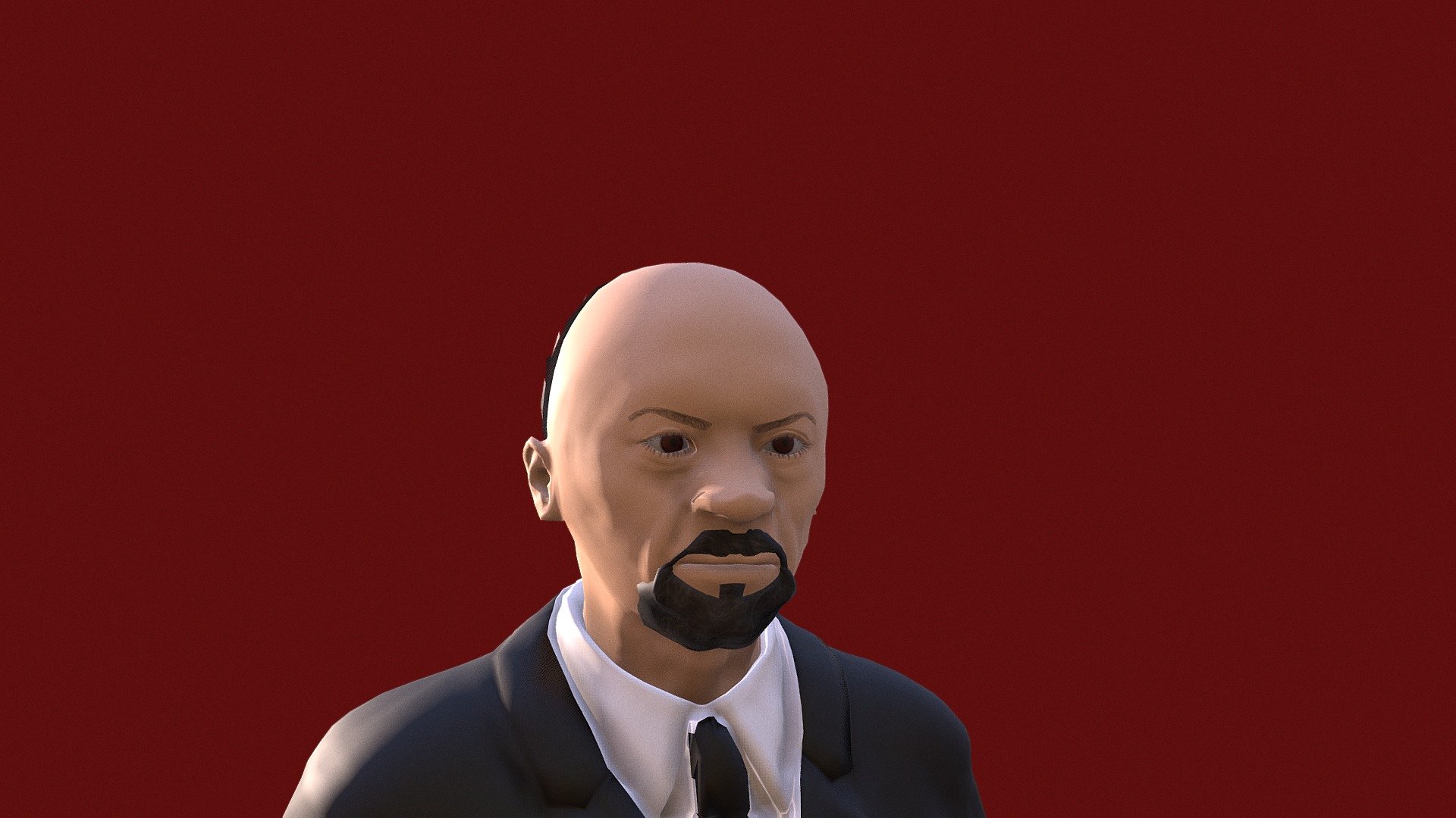 Lenin 2 - 3D model by susiloche61 (@susannaloche61) [9a52e43] - Sketchfab