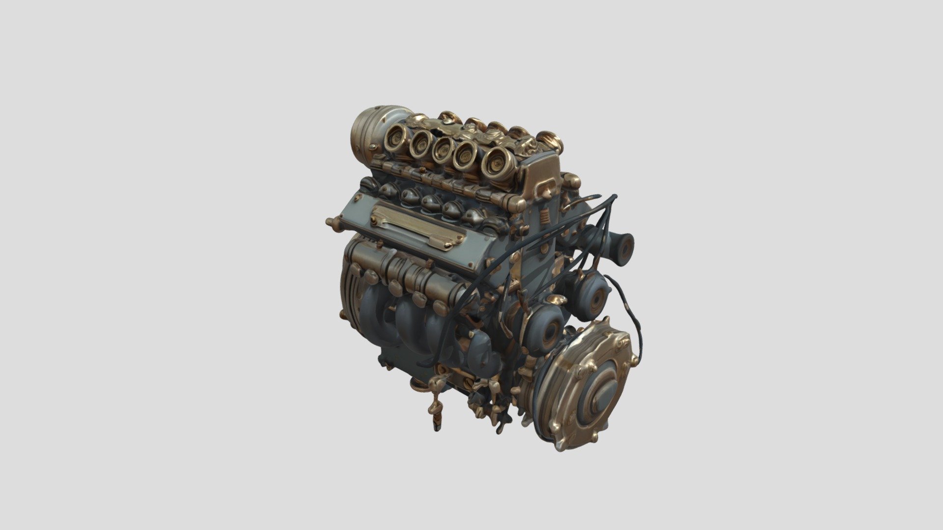 engine - 3D model by artstation_nagano [9a53a6e] - Sketchfab