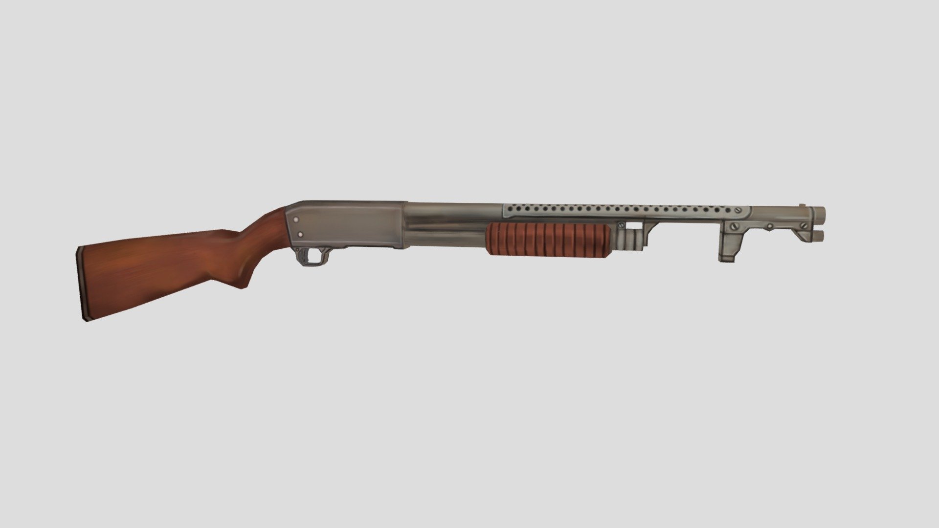 Ithaca Model 37 - 3D model by BRITA74 [9a53dda] - Sketchfab