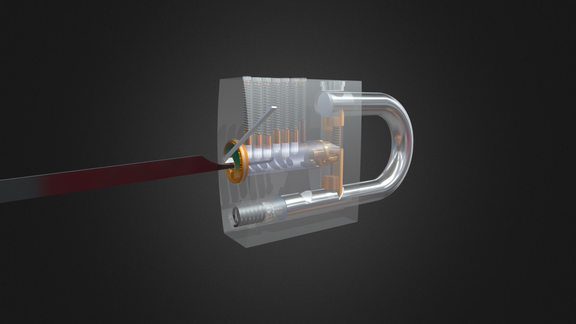 Pick Lock 2 - 3D model by Interactive 3D Data (@proteinsimulation ...