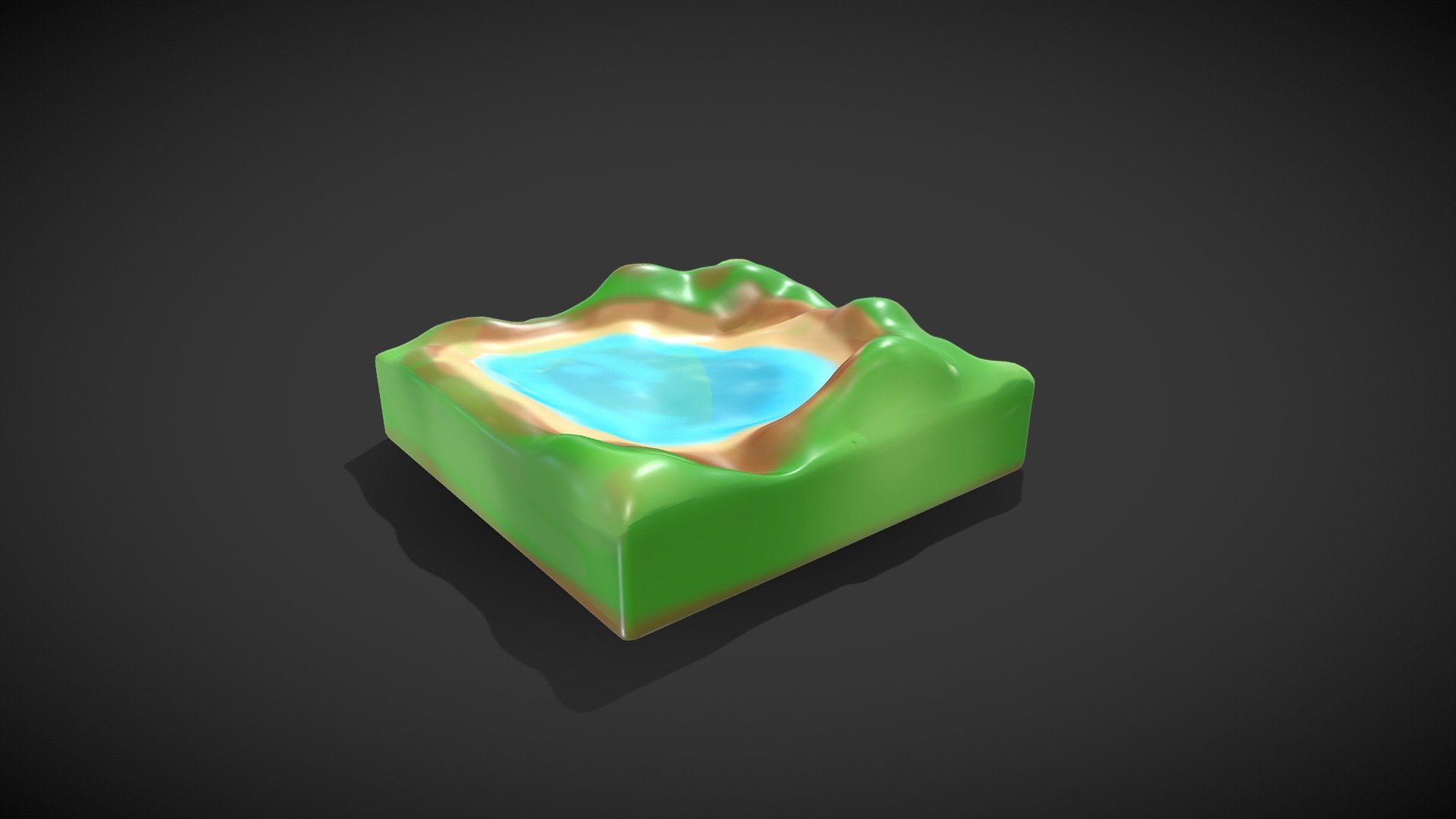 LAKE 3D Model - Buy Royalty Free 3D model by Sandeep Choudhary ...