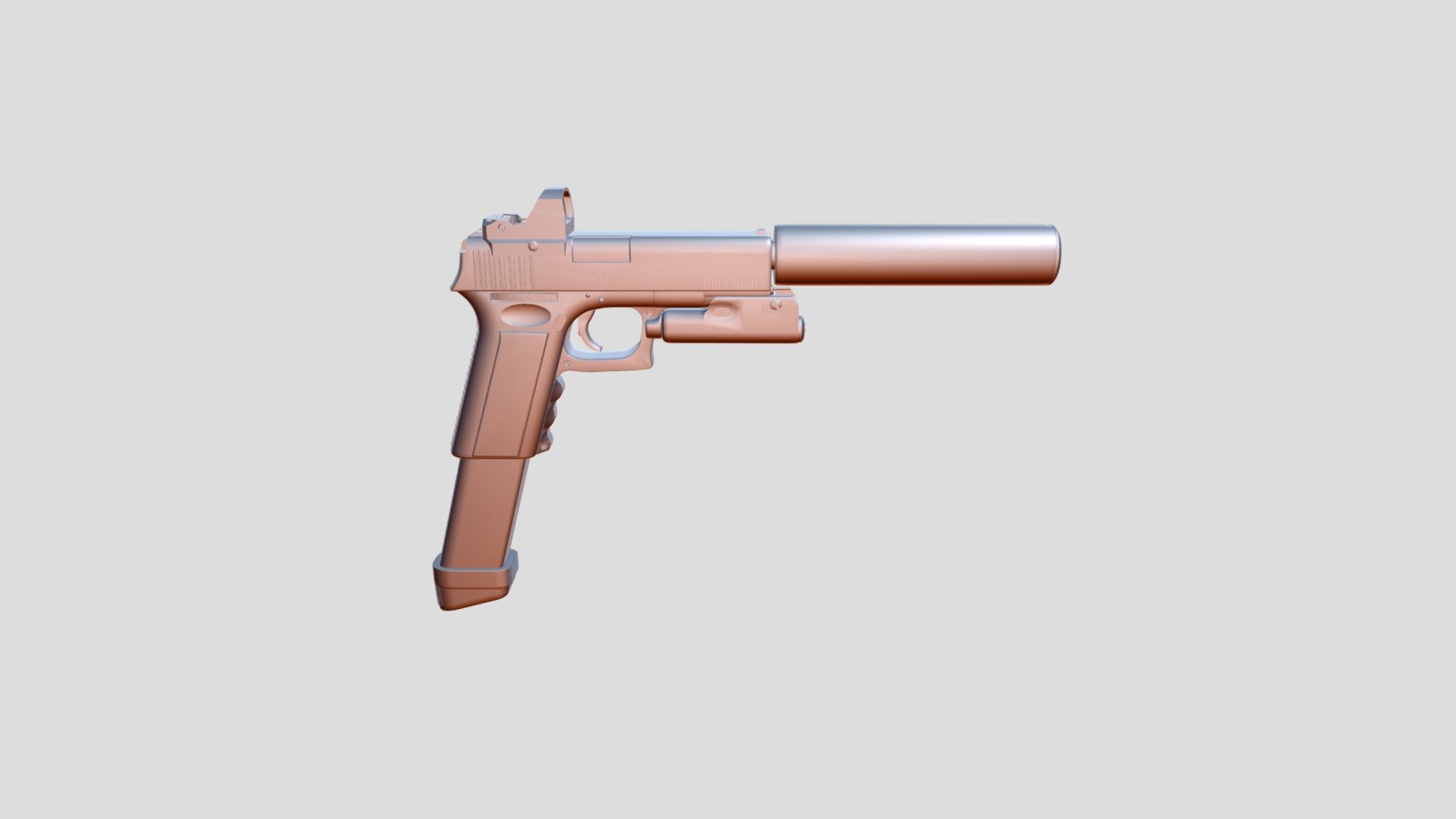 pistol - 3D model by e06futuresoldier [9a566cd] - Sketchfab