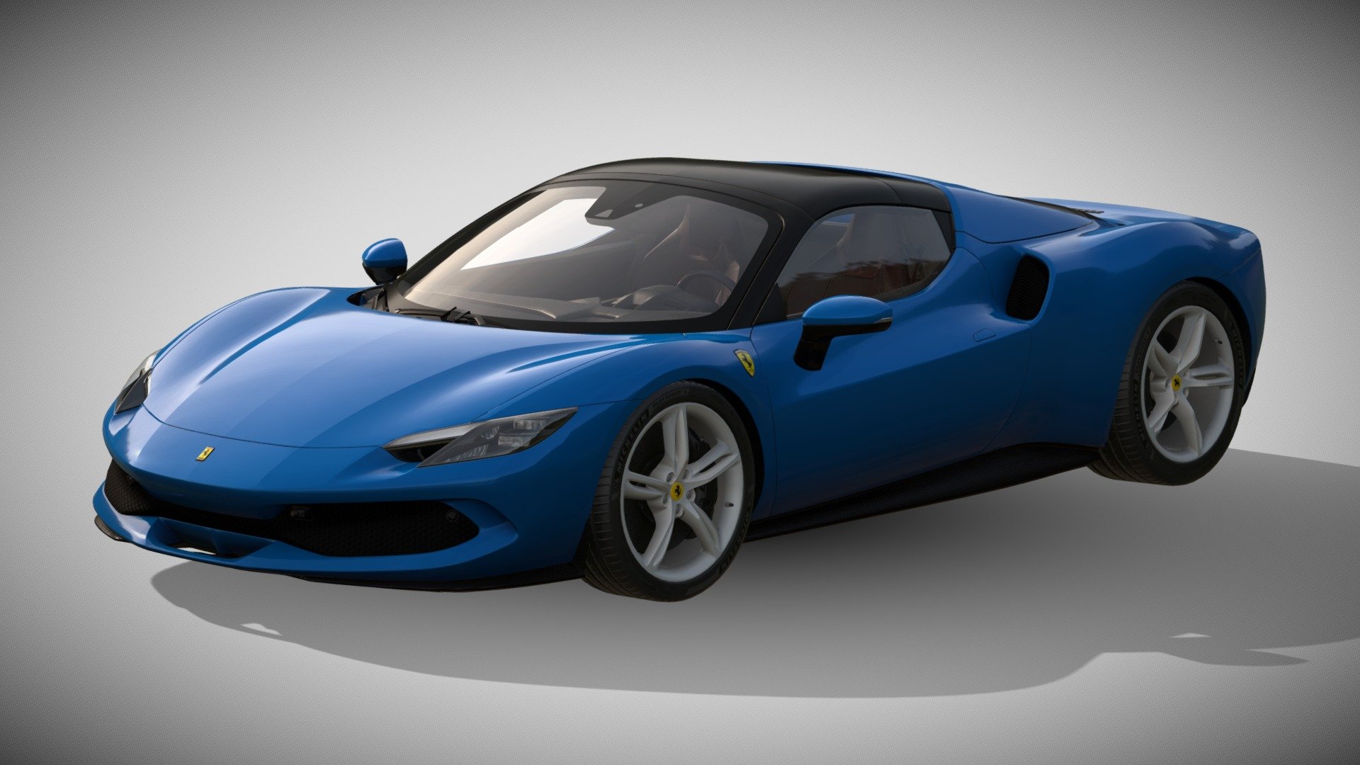2023 Ferrari 296 GTS - Download Free 3D model by Ddiaz Design (@ddiaz ...