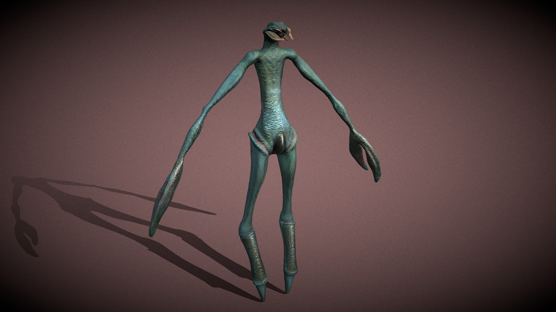 Swamp Demon Soldier - 3D model by valentin321 [9a5afd5] - Sketchfab