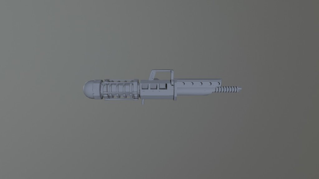 Futuristic Auto-Rifle - Download Free 3D model by hawkztal0n [9a5e173 ...