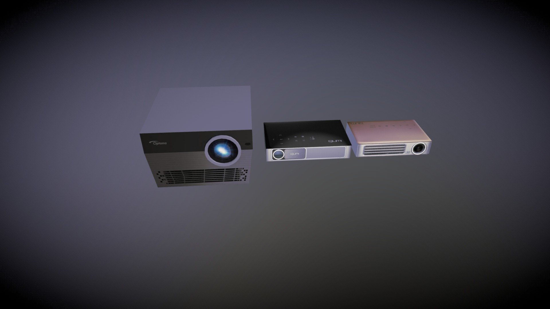 Assorted Projectors - 3D model by thothicbob [9a60211] - Sketchfab
